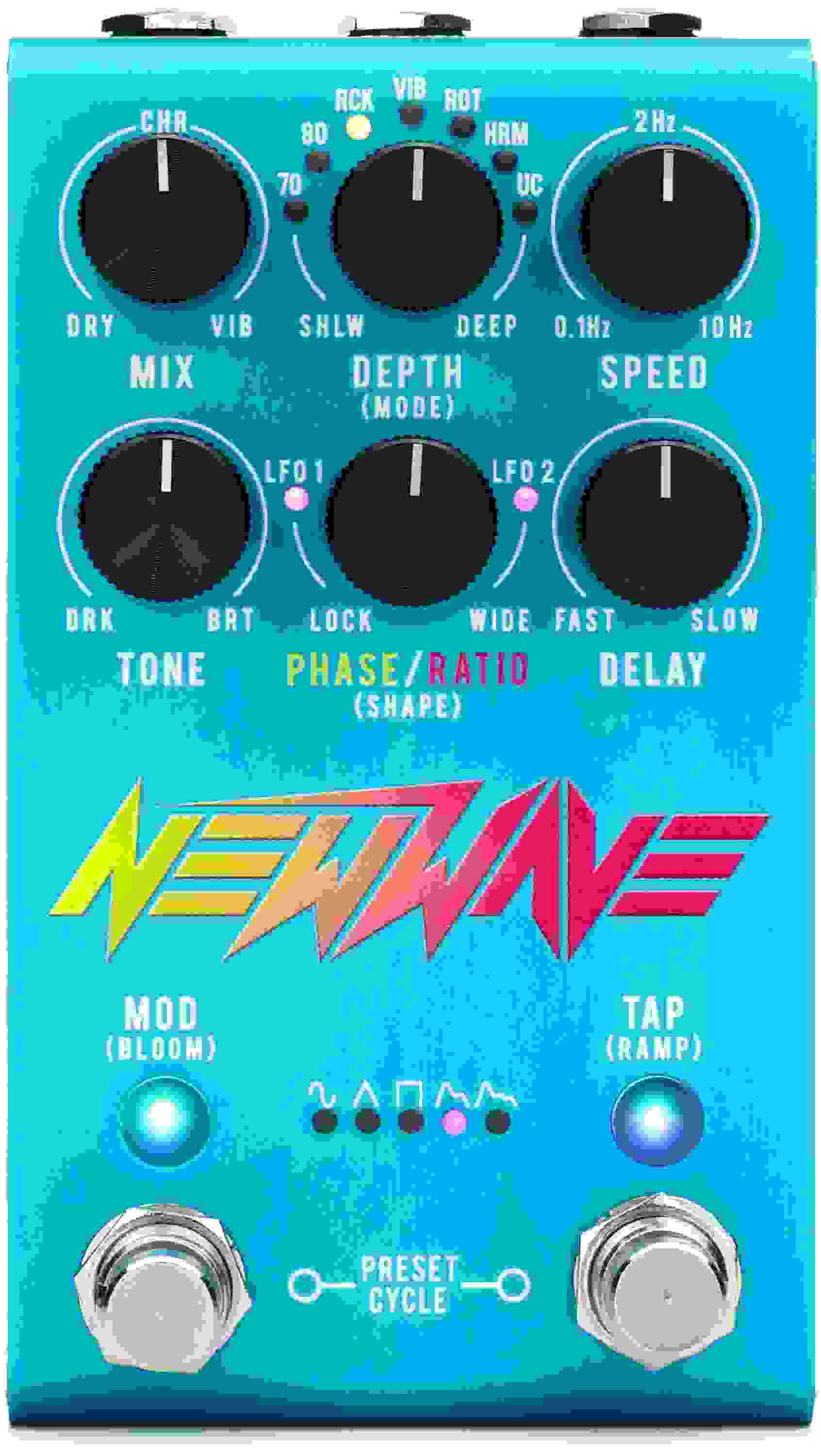 Jackson Audio New Wave Stereo Analog Chorus/Vibrato Pedal | Sweetwater