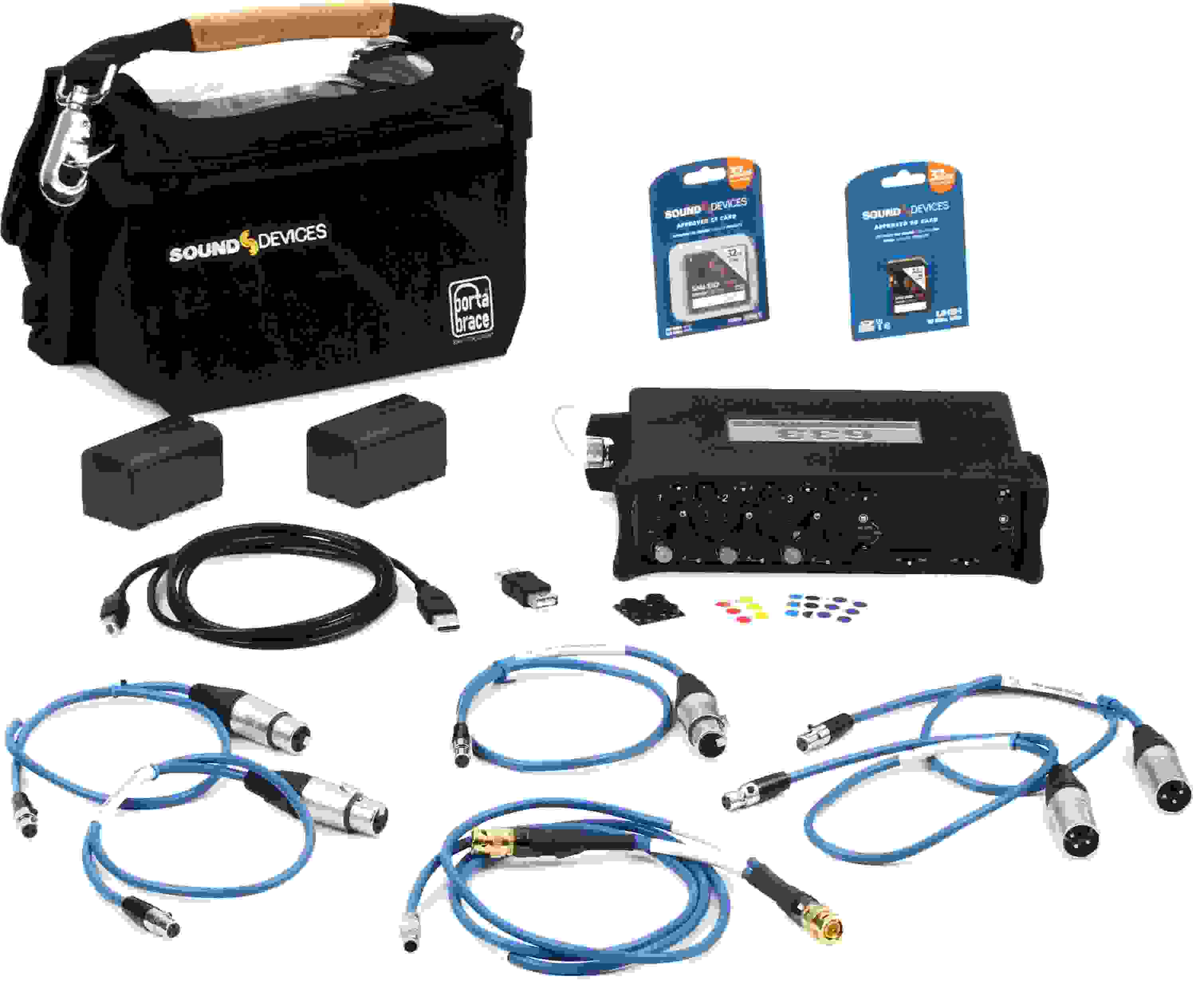 Sound Devices 633 6-channel Field Mixer with 10-track Recorder Kit ...