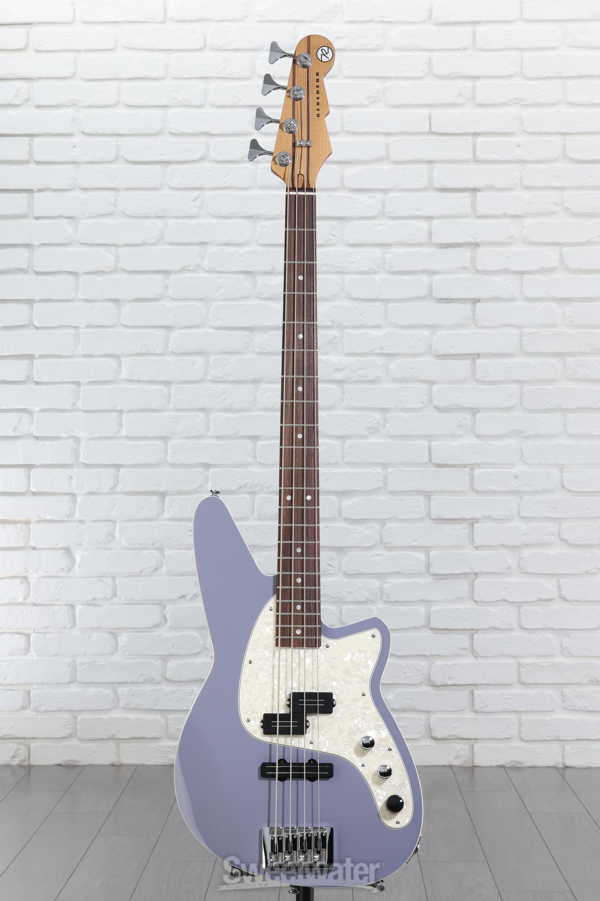 Reverend Decision P Bass Guitar - Periwinkle | Sweetwater