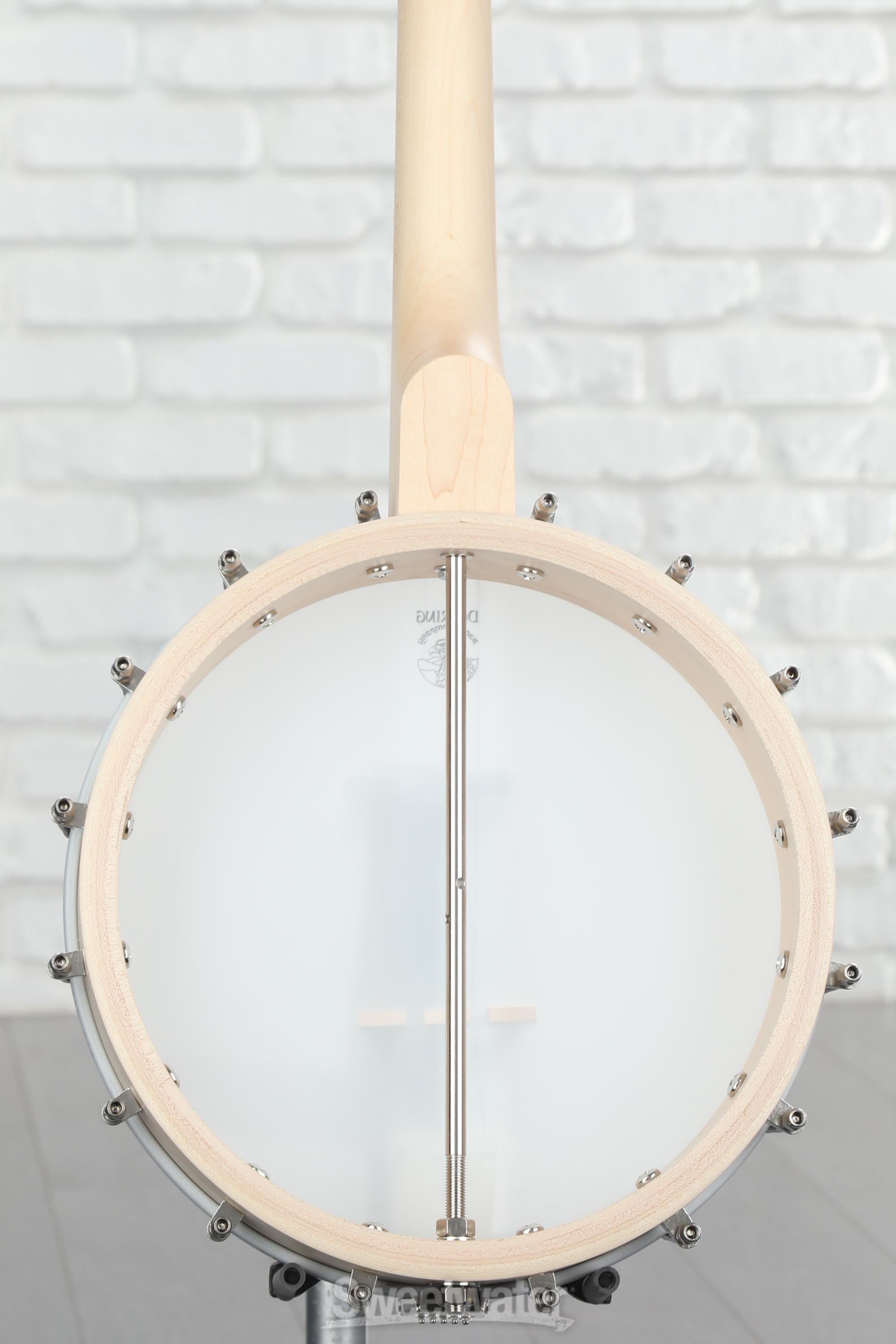 Deering Goodtime 19-fret Open-back 4-string Tenor Banjo - Blonde Satin ...