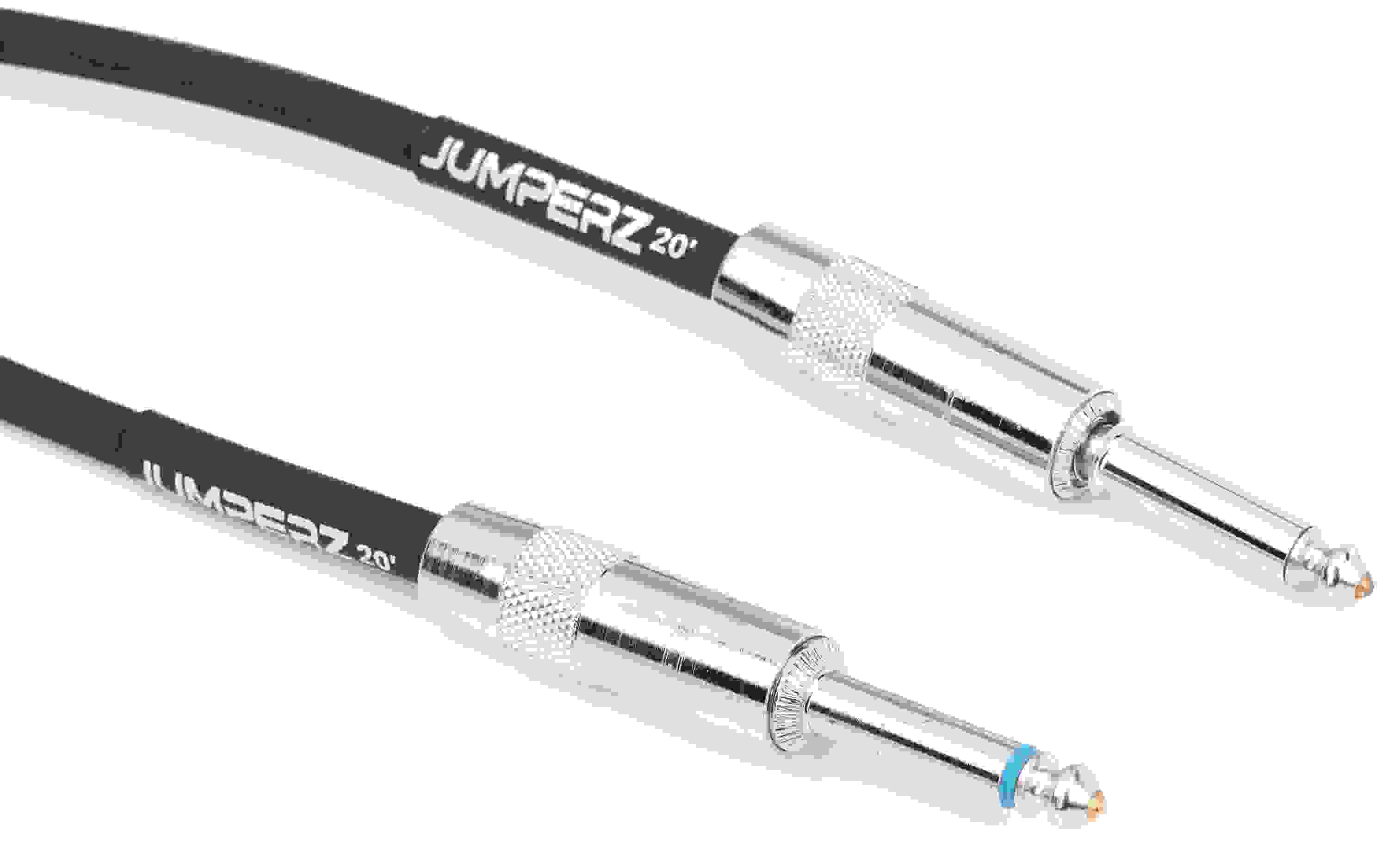 JUMPERZ Blue Line Silent Instrument Patch Cable - 20 feet | Sweetwater