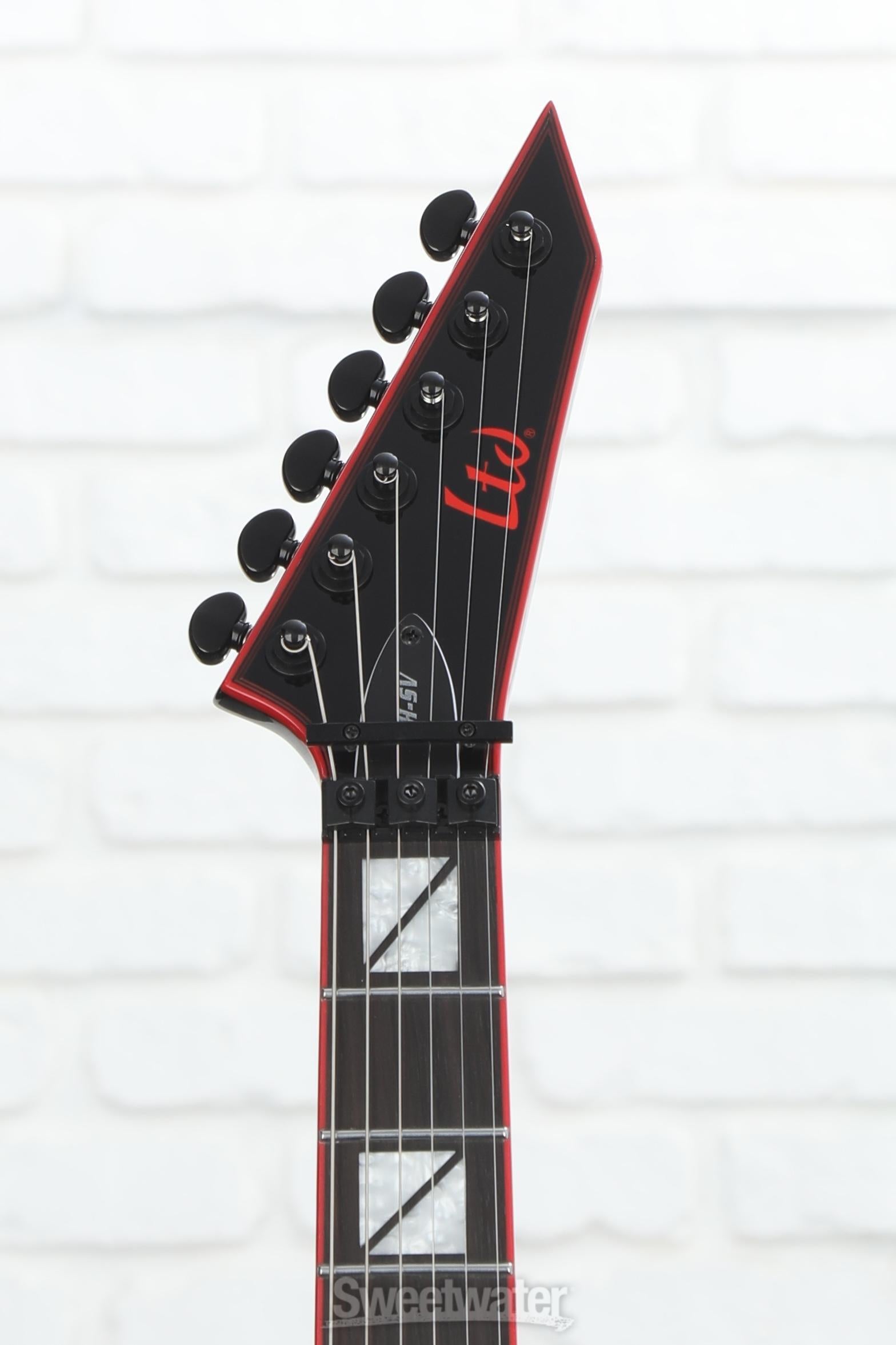 ESP LTD Gary Holt GH-SV Signature Electric Guitar - Black | Sweetwater