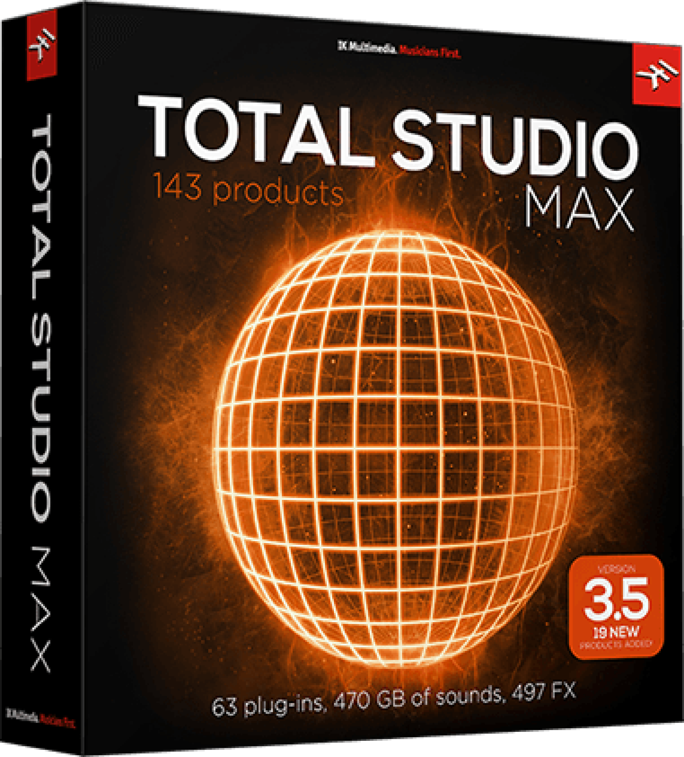 IK Multimedia Total Studio 3.5 MAX Instruments and Effects Bundle ...