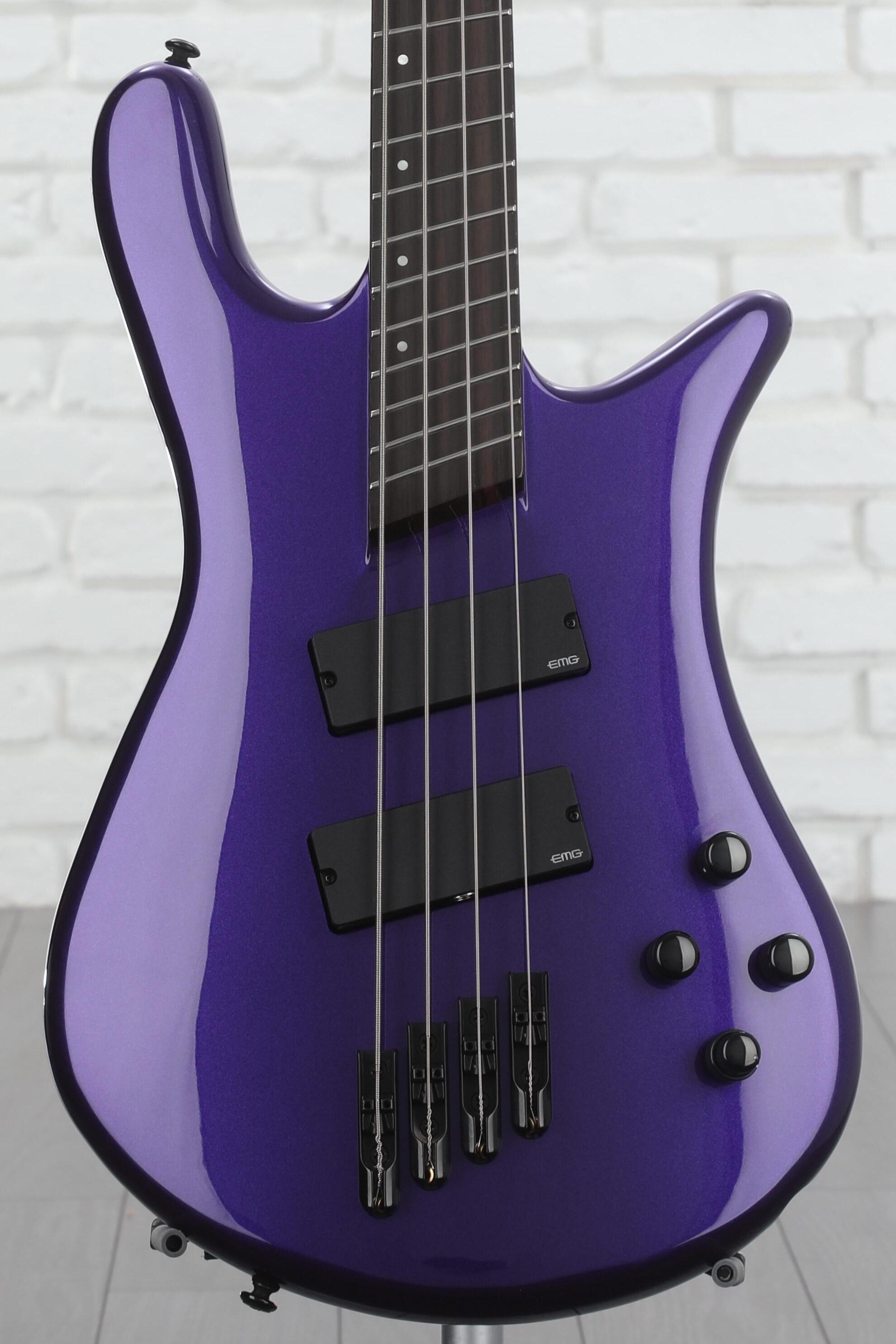 Spector Ns Dimension High Performance 4 Multi Scale Bass Guitar Plum