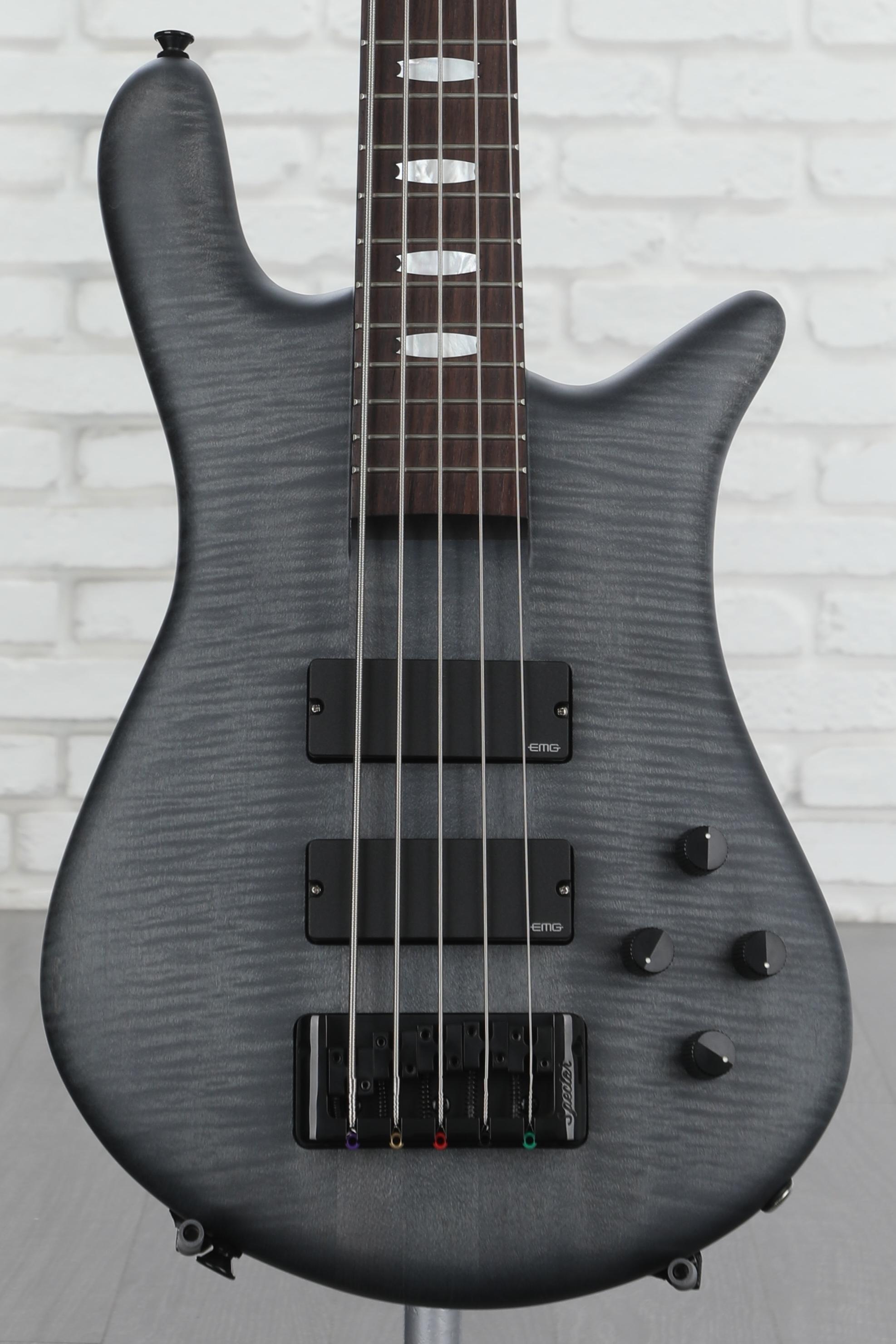 Spector Euro 5 LX Electric Bass Guitar - Black Stain | Sweetwater
