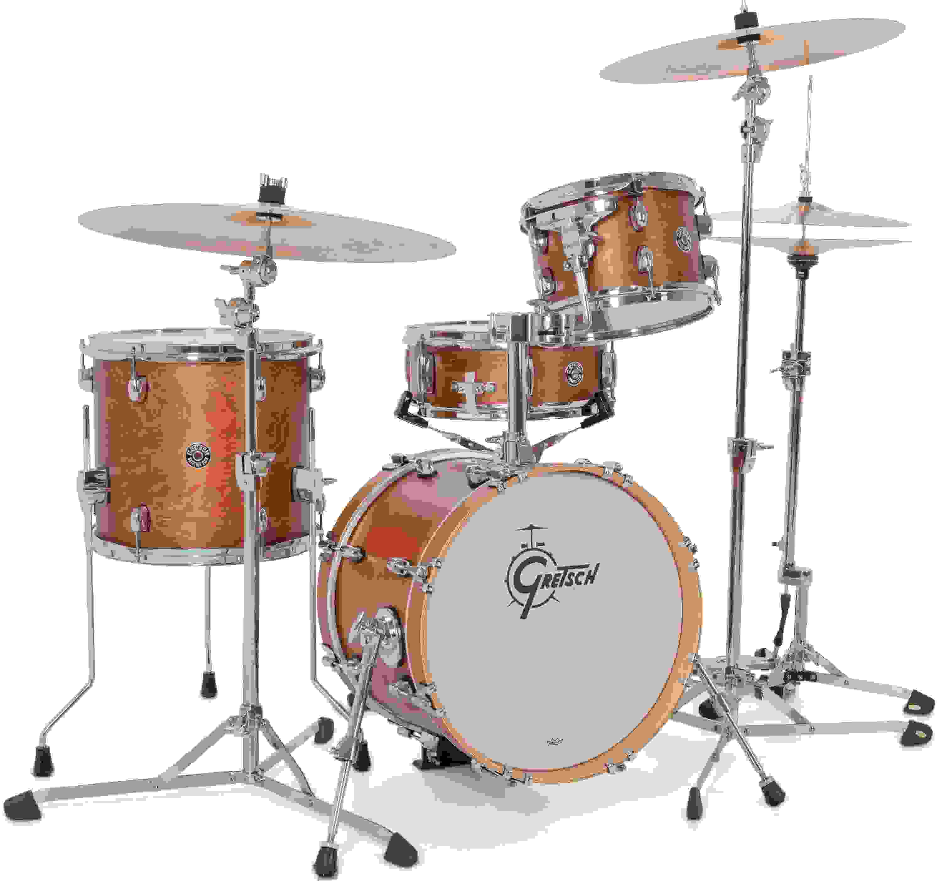 Gretsch Drums Catalina Club Micro 4-piece Shell Pack - Satin Walnut ...