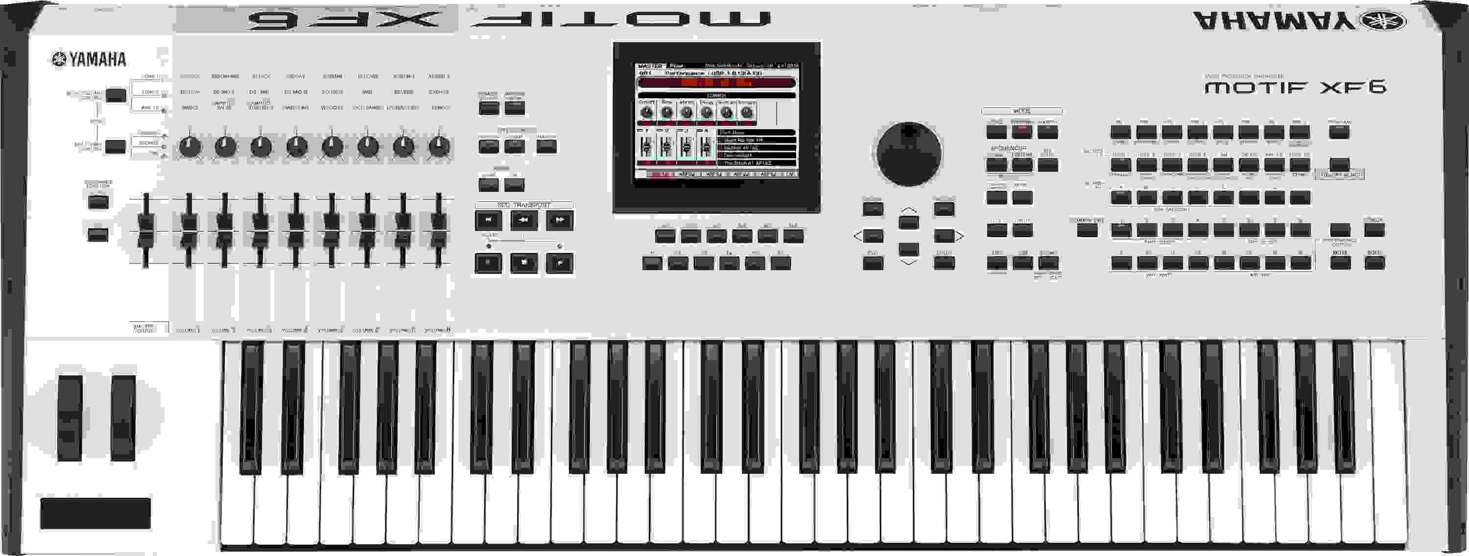 Yamaha MOTIF XF6 - Special Edition White | Sweetwater