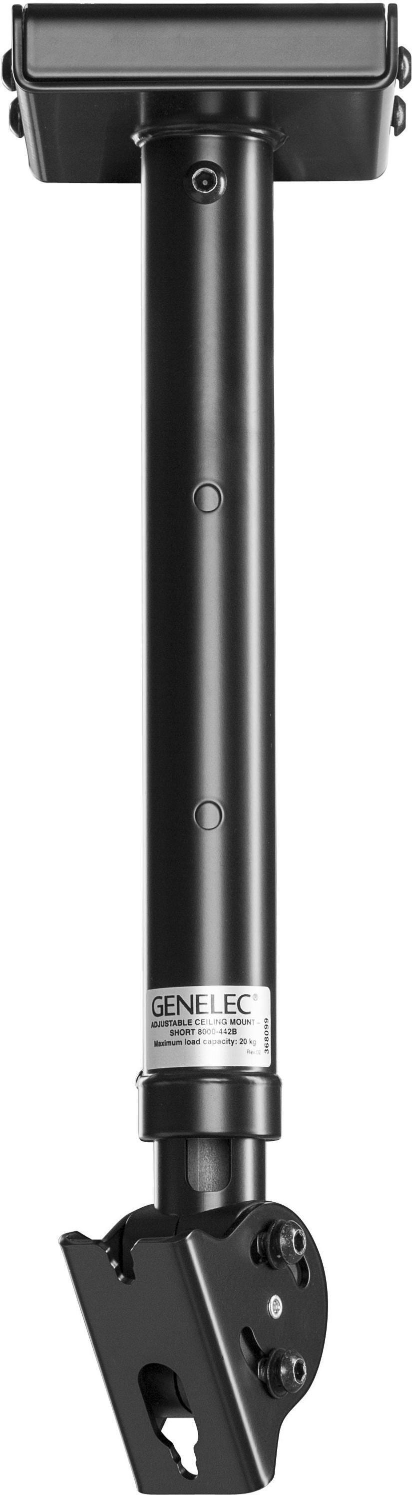 Genelec 8000-442B Short Adjustable Wall Mount - Black | Sweetwater