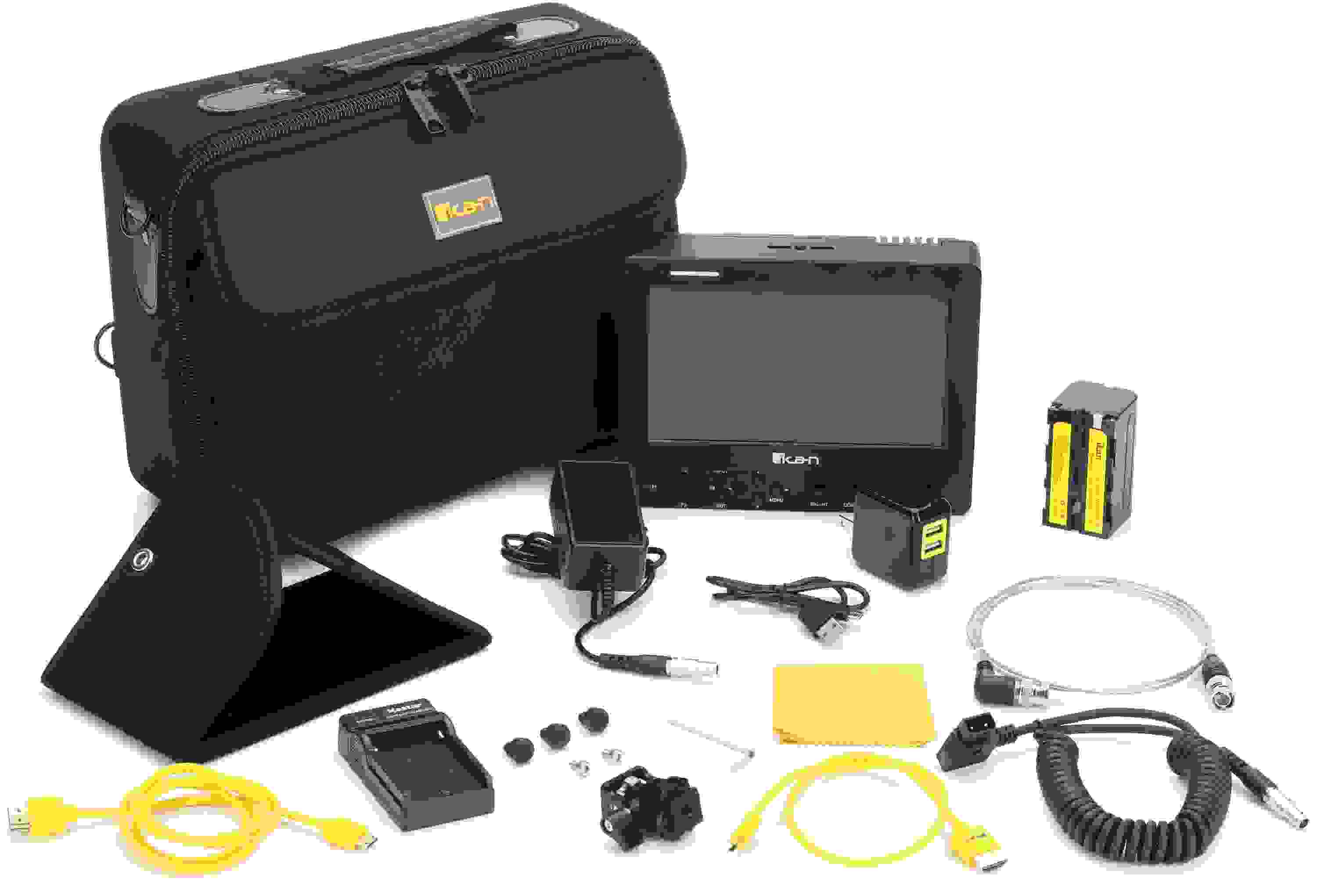 Ikan VXF7-HB-DK On-Camera Tally Field Monitor Deluxe Kit | Sweetwater