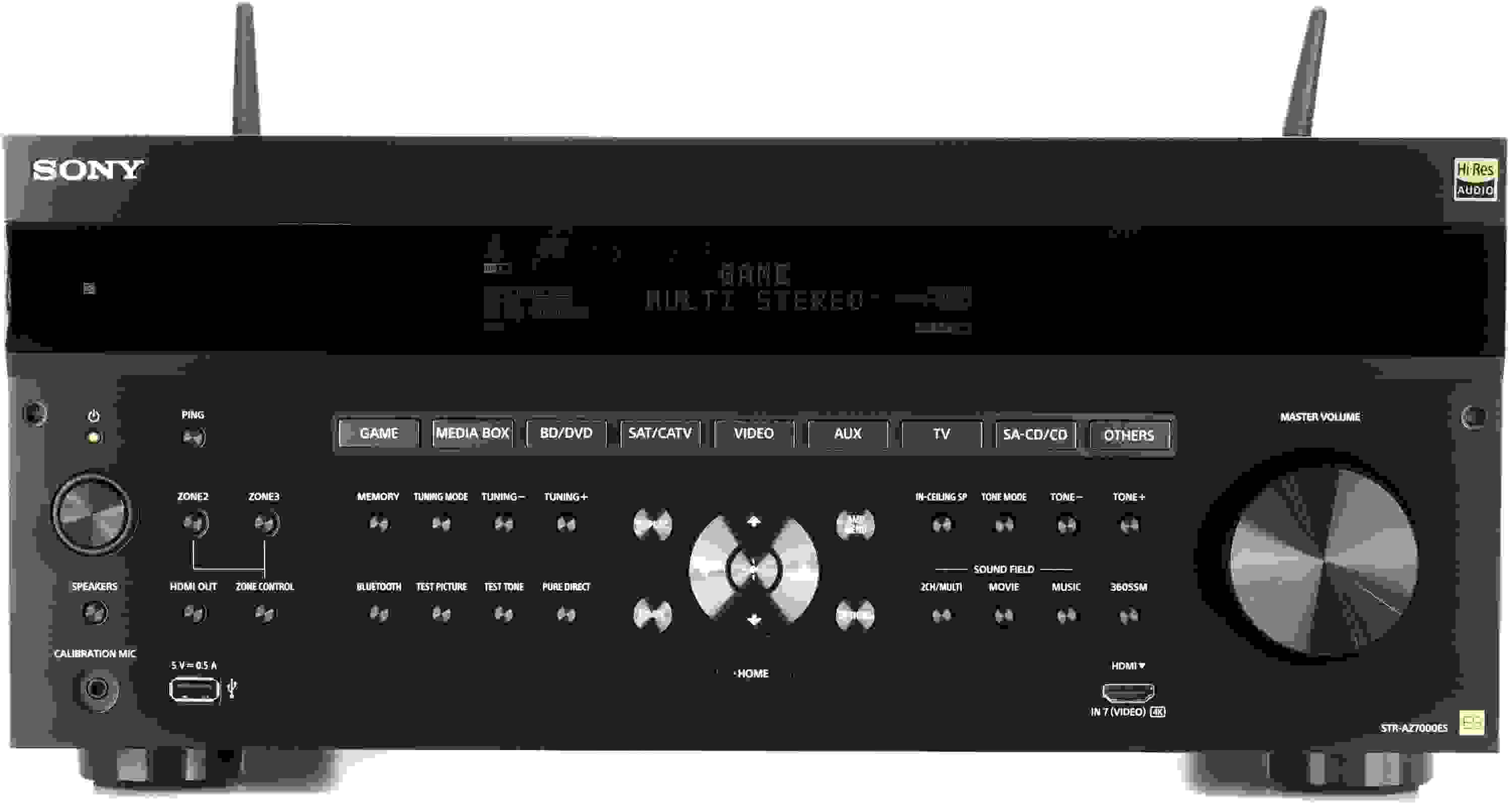 Sony STR-AZ7000ES Premium ES 13.2-channel 8K A/V Receiver | Sweetwater