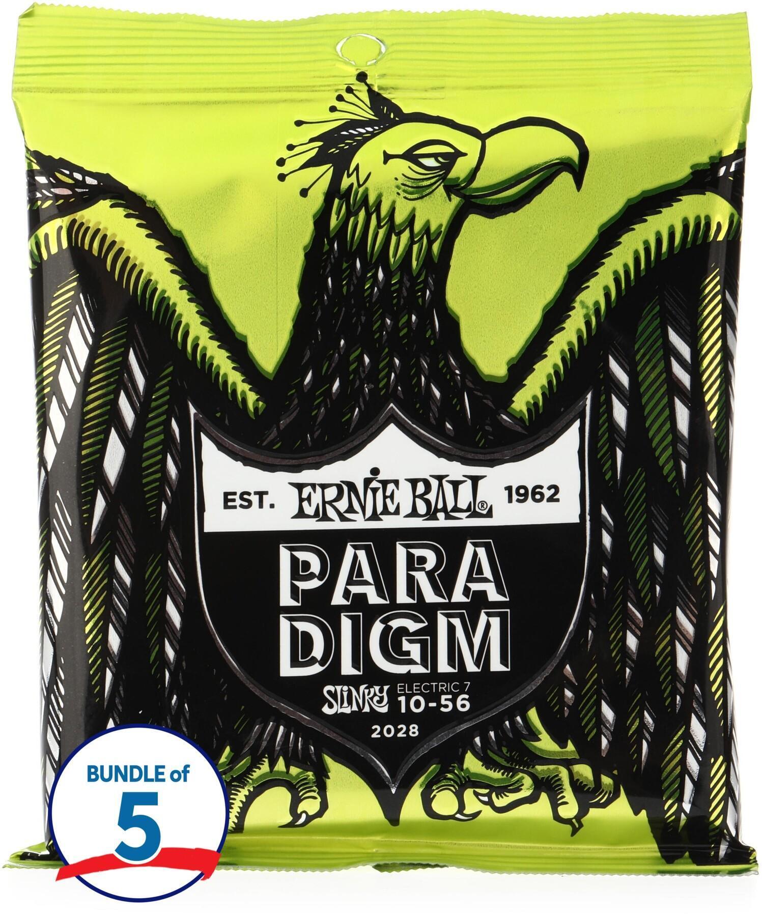 Ernie Ball 2028 Regular Slinky Paradigm Electric Guitar Strings - .010 ...