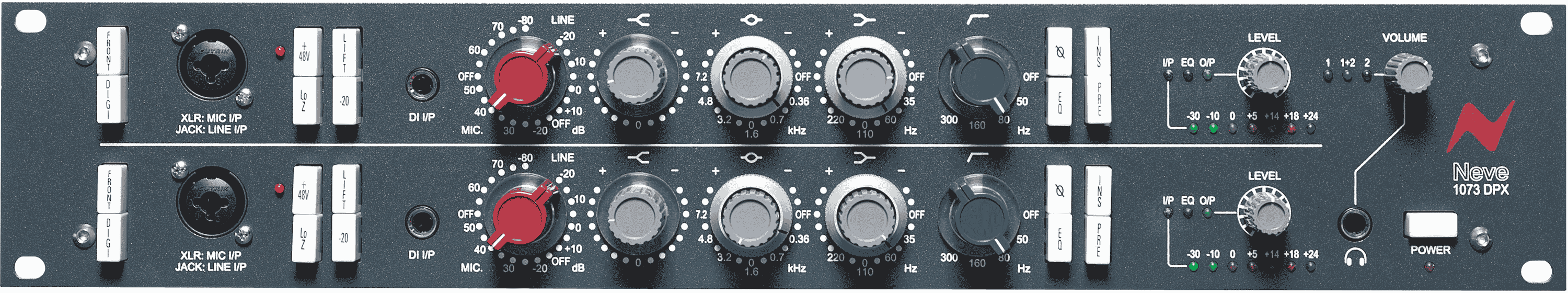 Neve 1073DPX 2-channel Microphone Preamp & EQ | Sweetwater