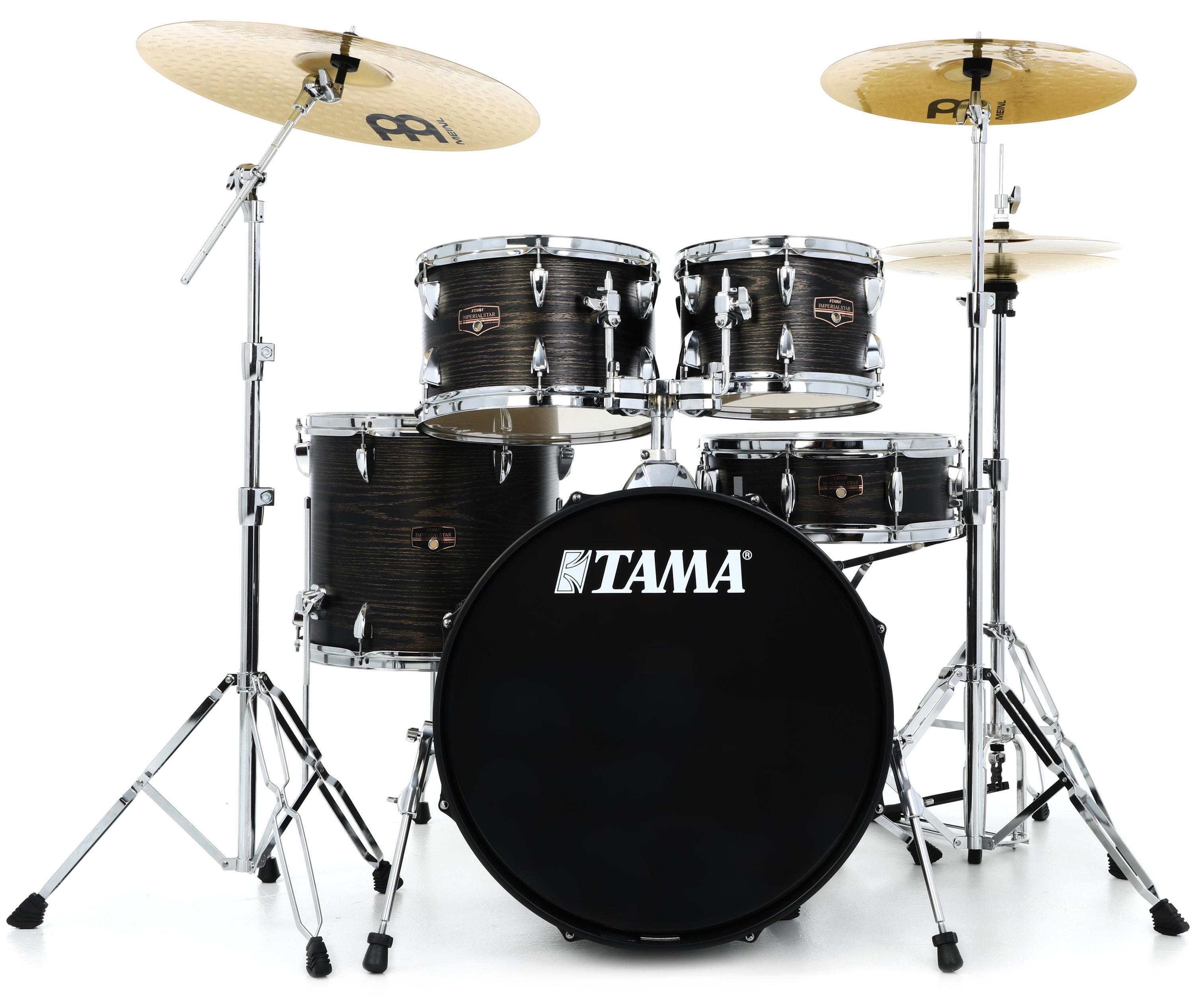 Tama Imperialstar IE50C 5-piece Complete Drum Set with Snare Drum and ...