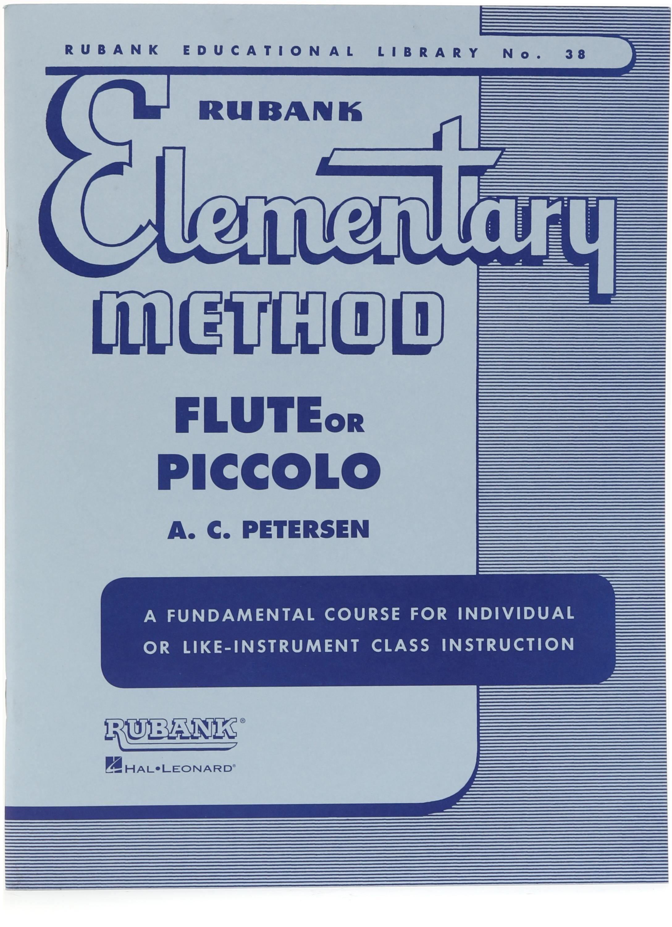 Hal Leonard Rubank Elementary Method for Band - Flute - Volume 1 ...