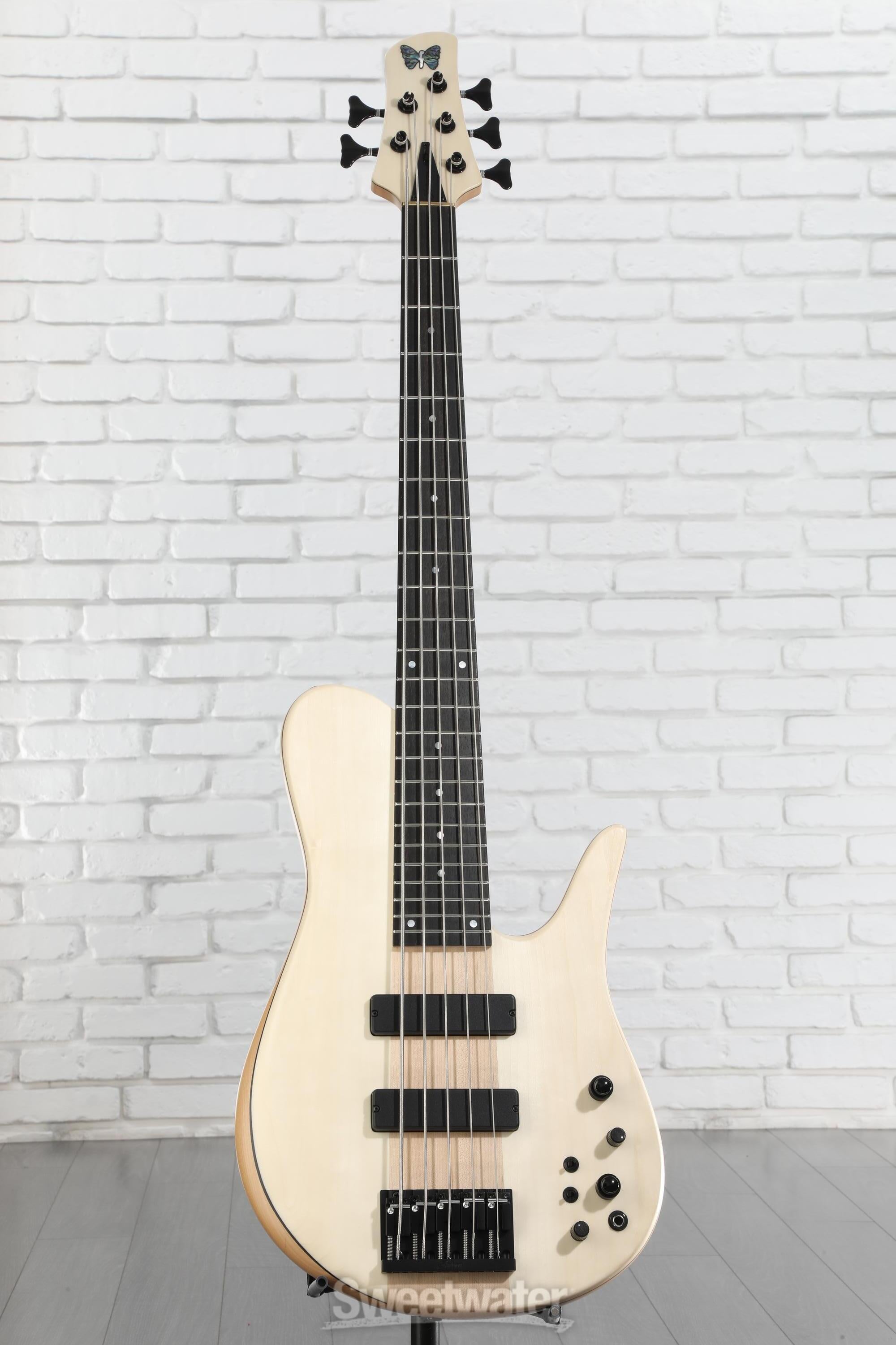 Fodera Imperial 5 Select 5-string Bass Guitar - Ivory Wood, Ebony ...