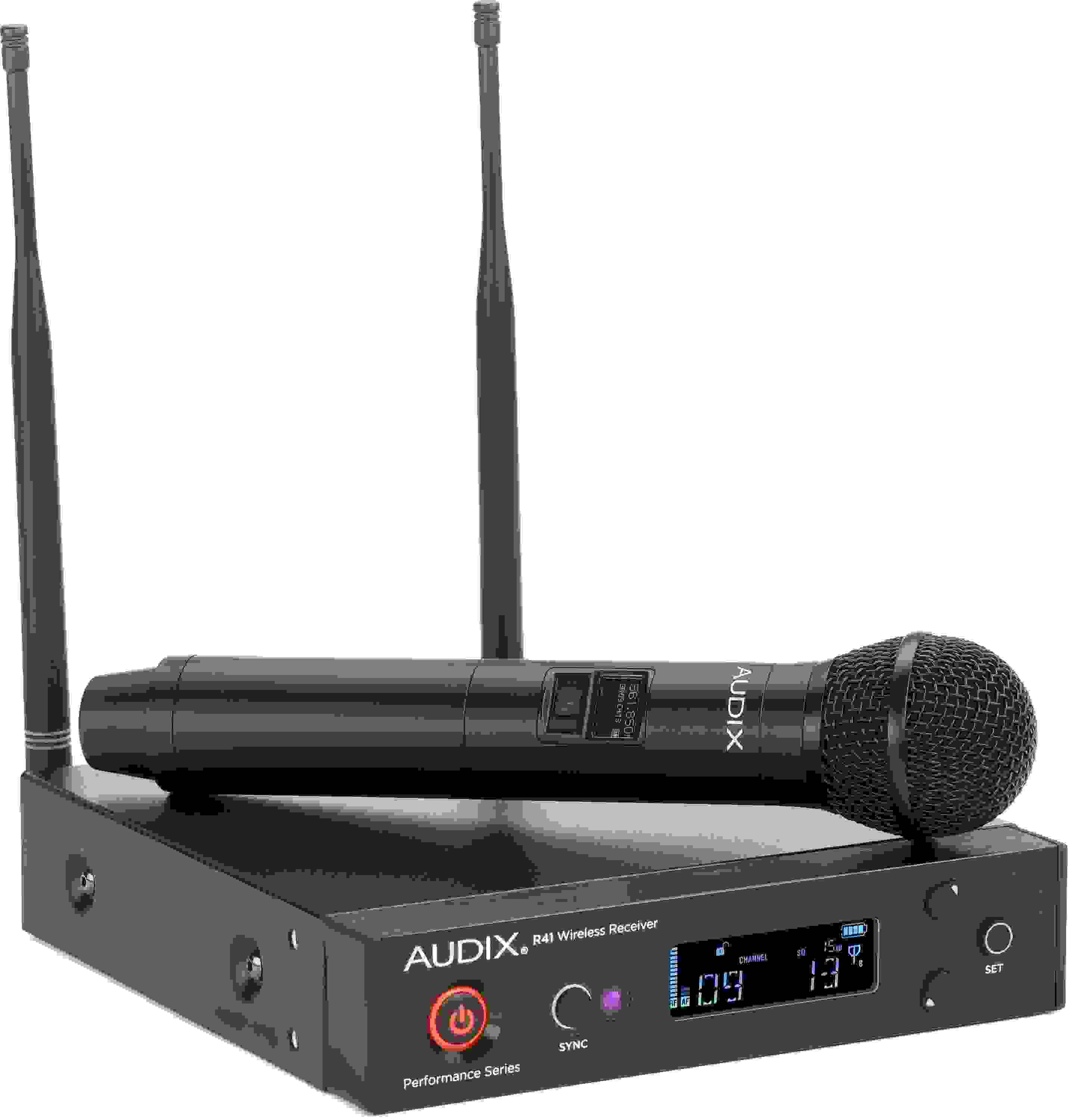 Audix AP41 OM2 Handheld Wireless Microphone System - B Band | Sweetwater