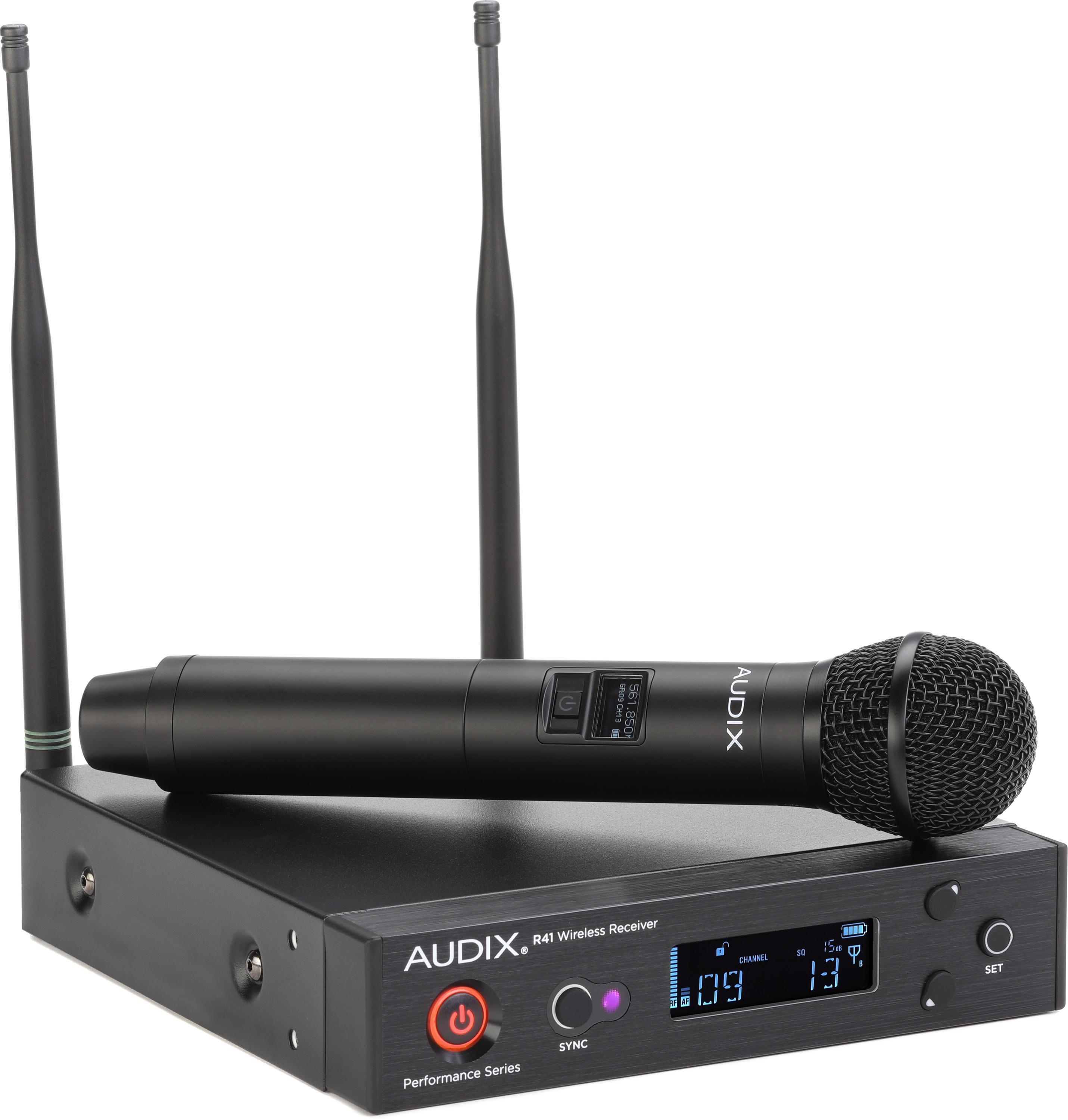 Audix AP41 OM2 Handheld Wireless Microphone System - B Band | Sweetwater