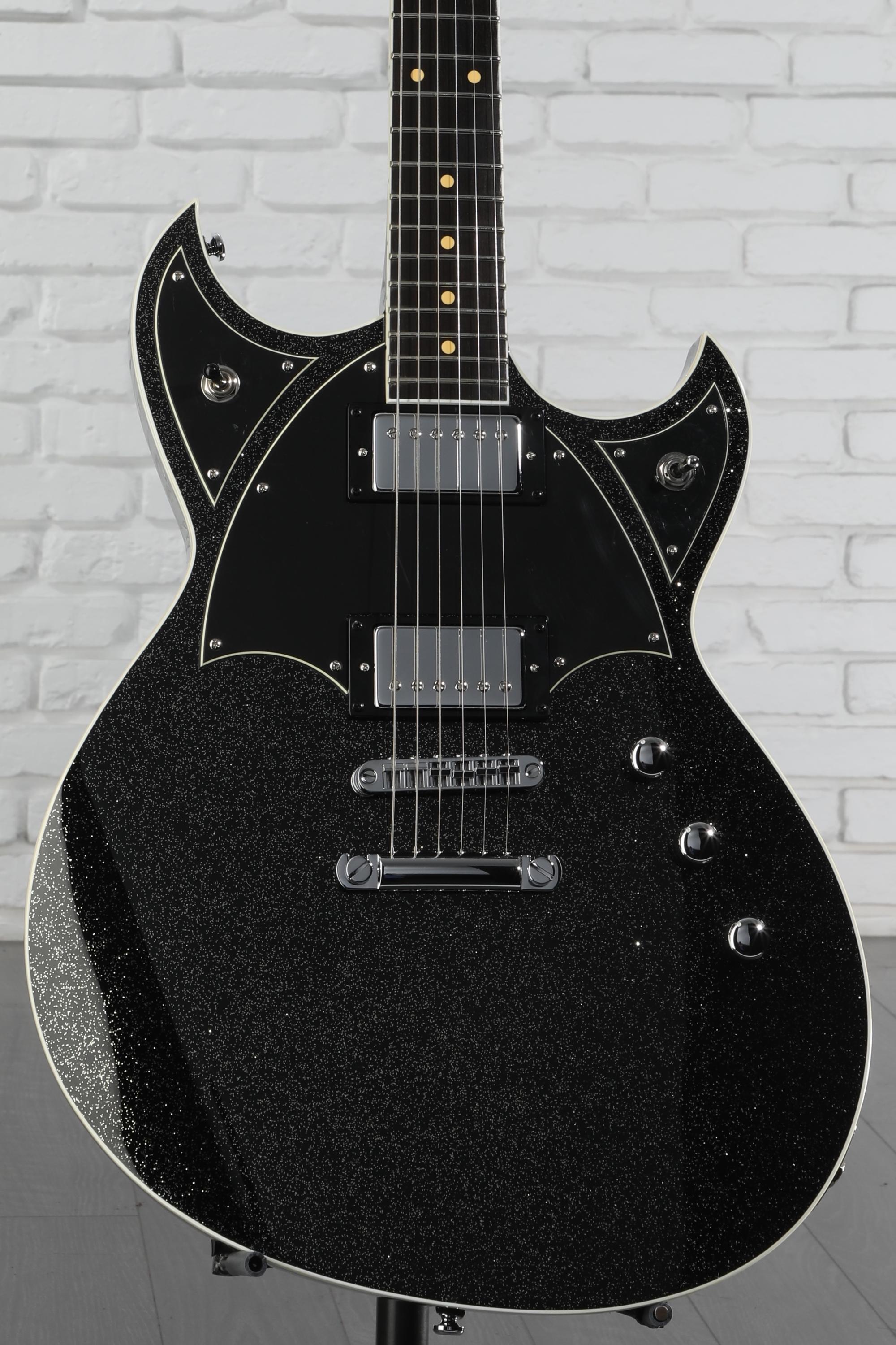 Reverend Reeves Gabrels Spacehawk HT Electric Guitar - Black Sparkle ...
