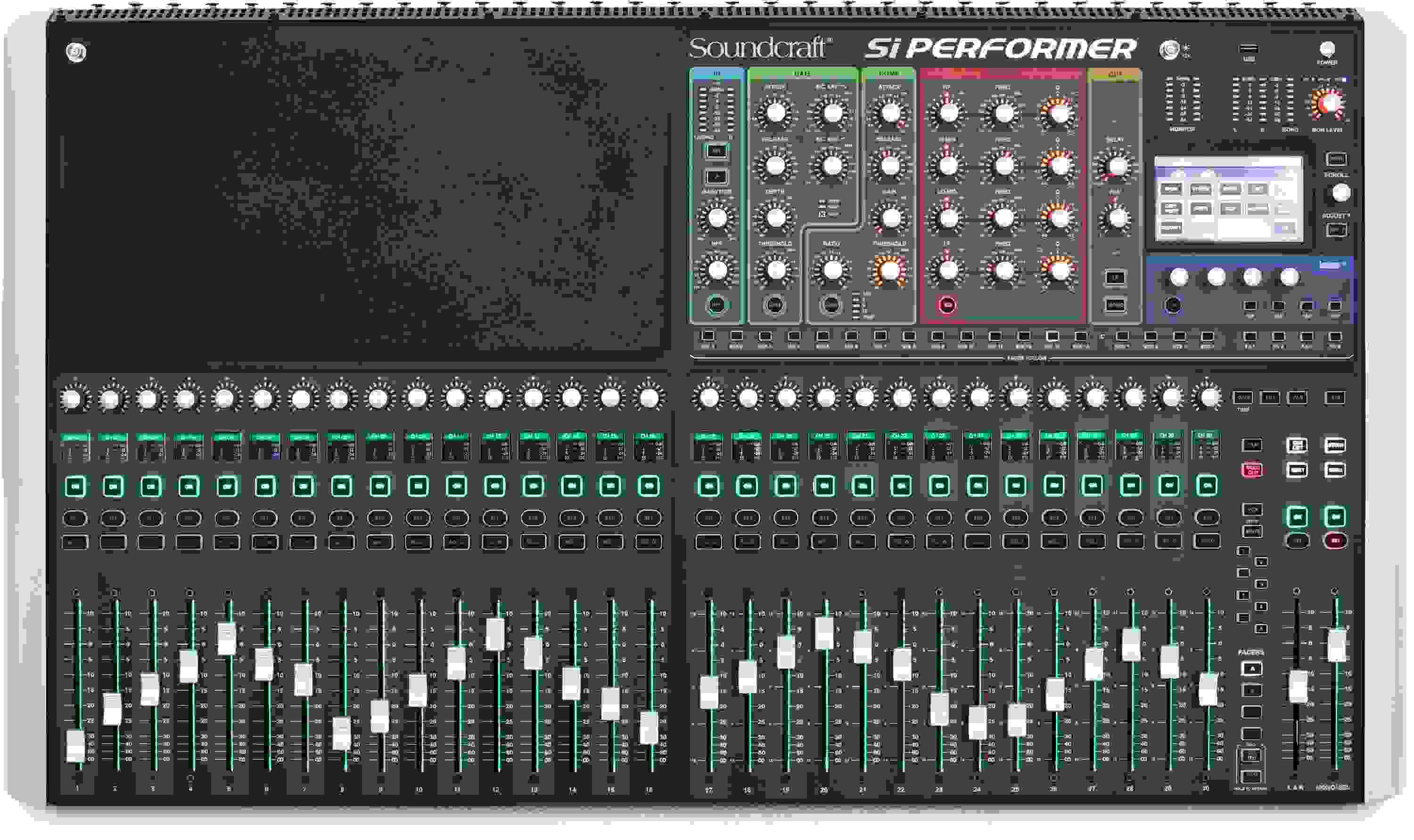 Soundcraft Si Performer 3 80-channel Digital Mixer with DMX Control ...