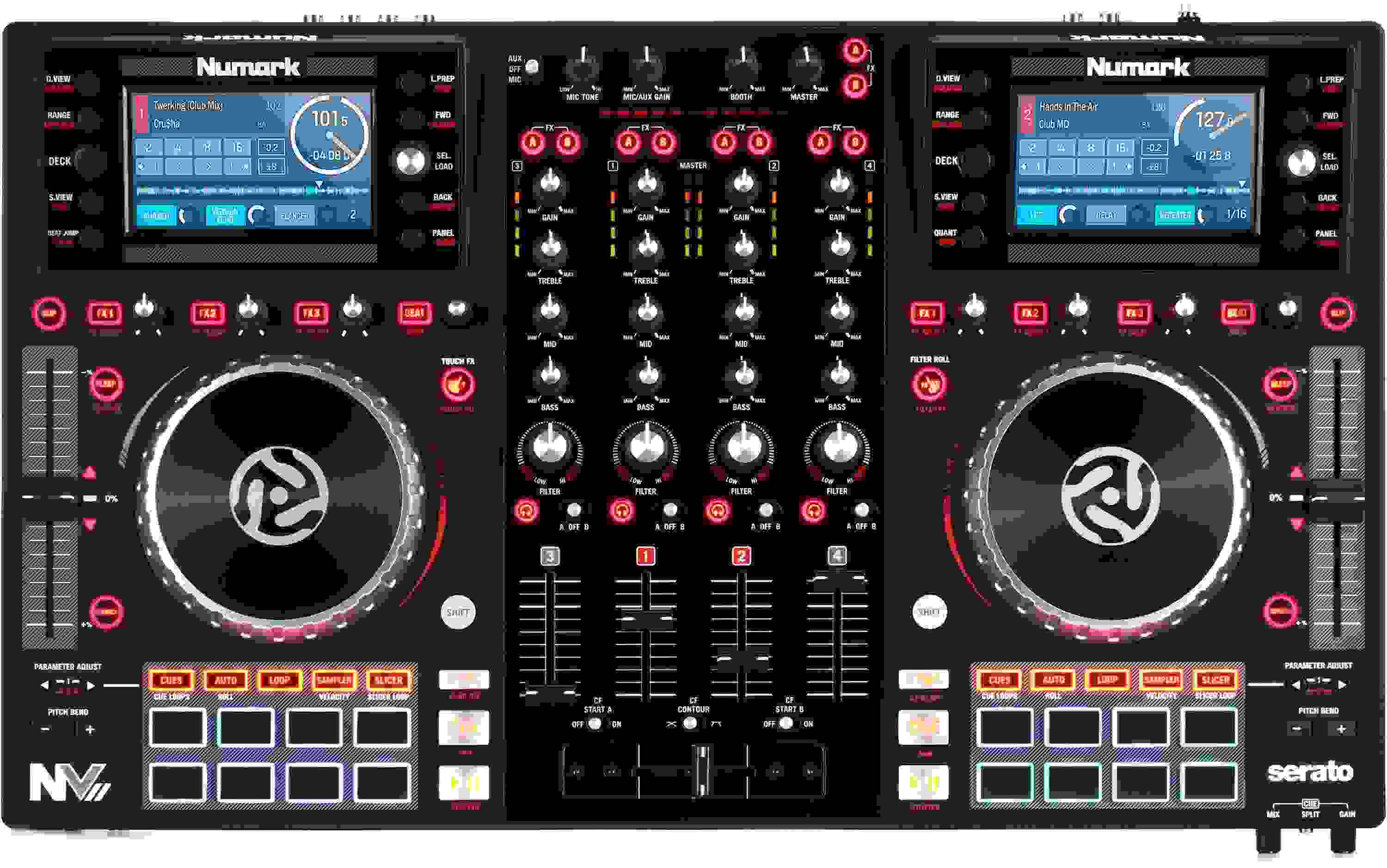 Numark NV II Dual-display Serato DJ Pro Controller | Sweetwater