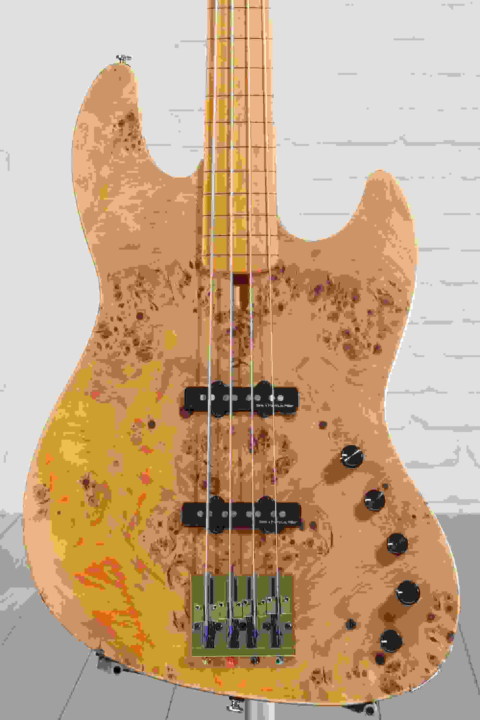 Sire Marcus Miller V10 4-string Fretless Bass Guitar - Natural Satin ...