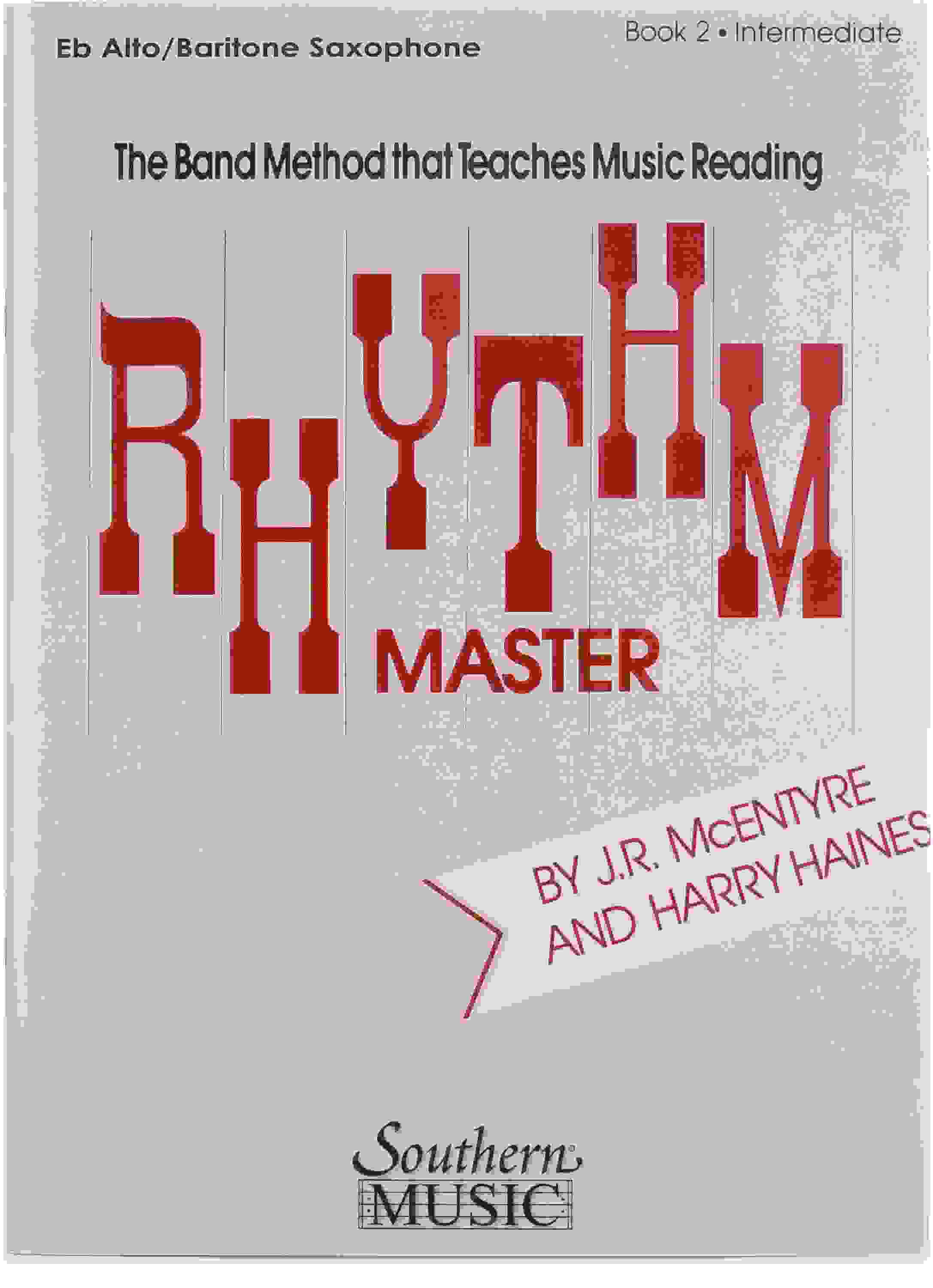 Hal Leonard Rhythm Master Book 2 - Alto/Baritone Saxophone | Sweetwater