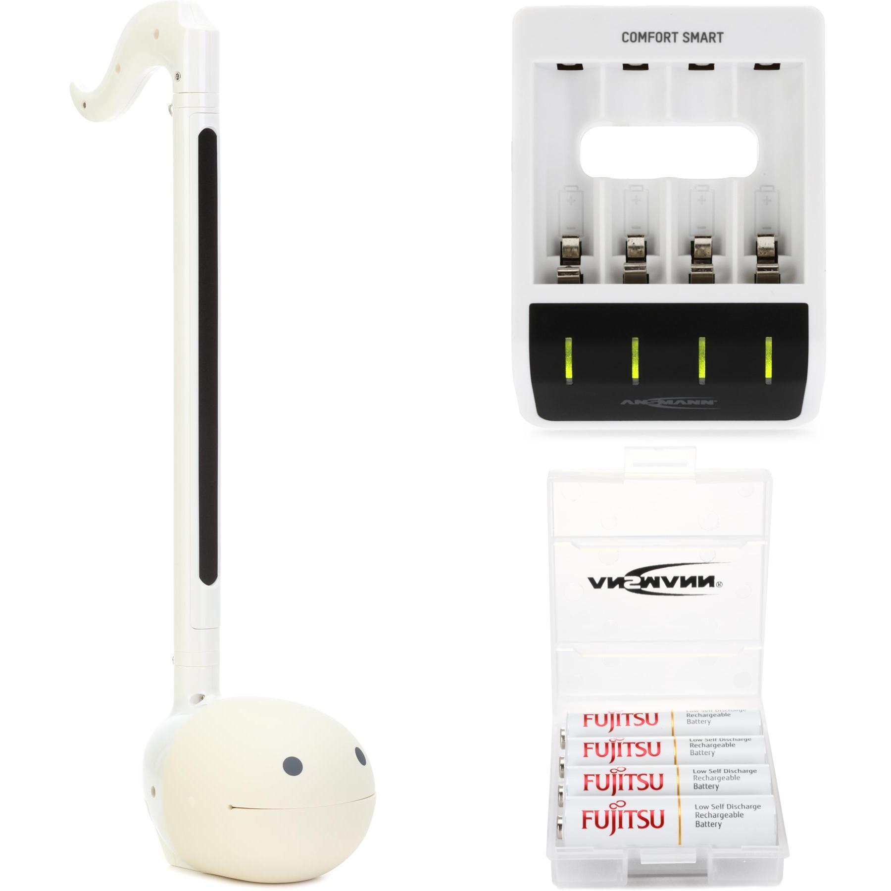 Otamatone Deluxe with Rechargeable Batteries- White | Sweetwater