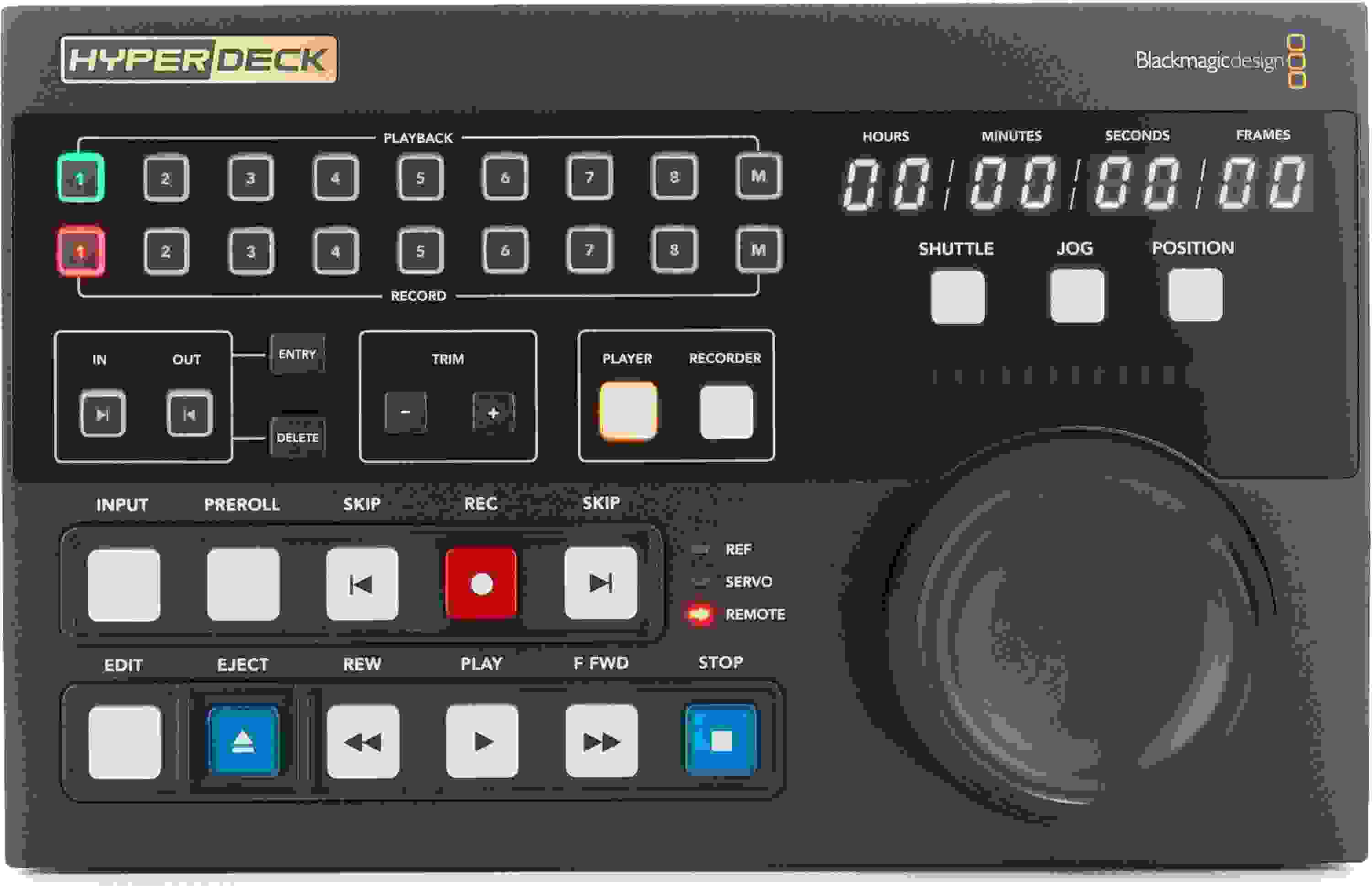 Blackmagic Design HyperDeck Extreme Control | Sweetwater