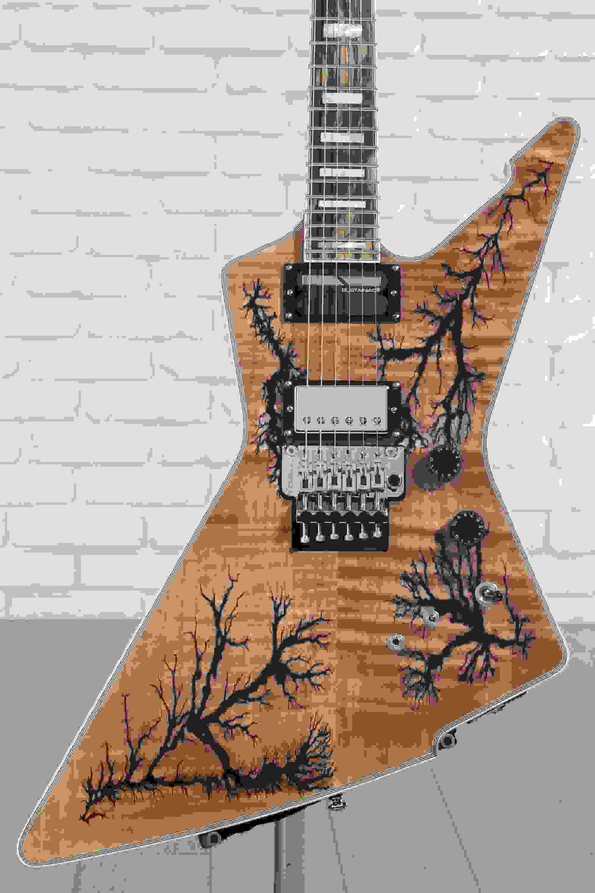 Schecter E-1 FR-S Electro Resin Electric Guitar - Black Electro Resin ...