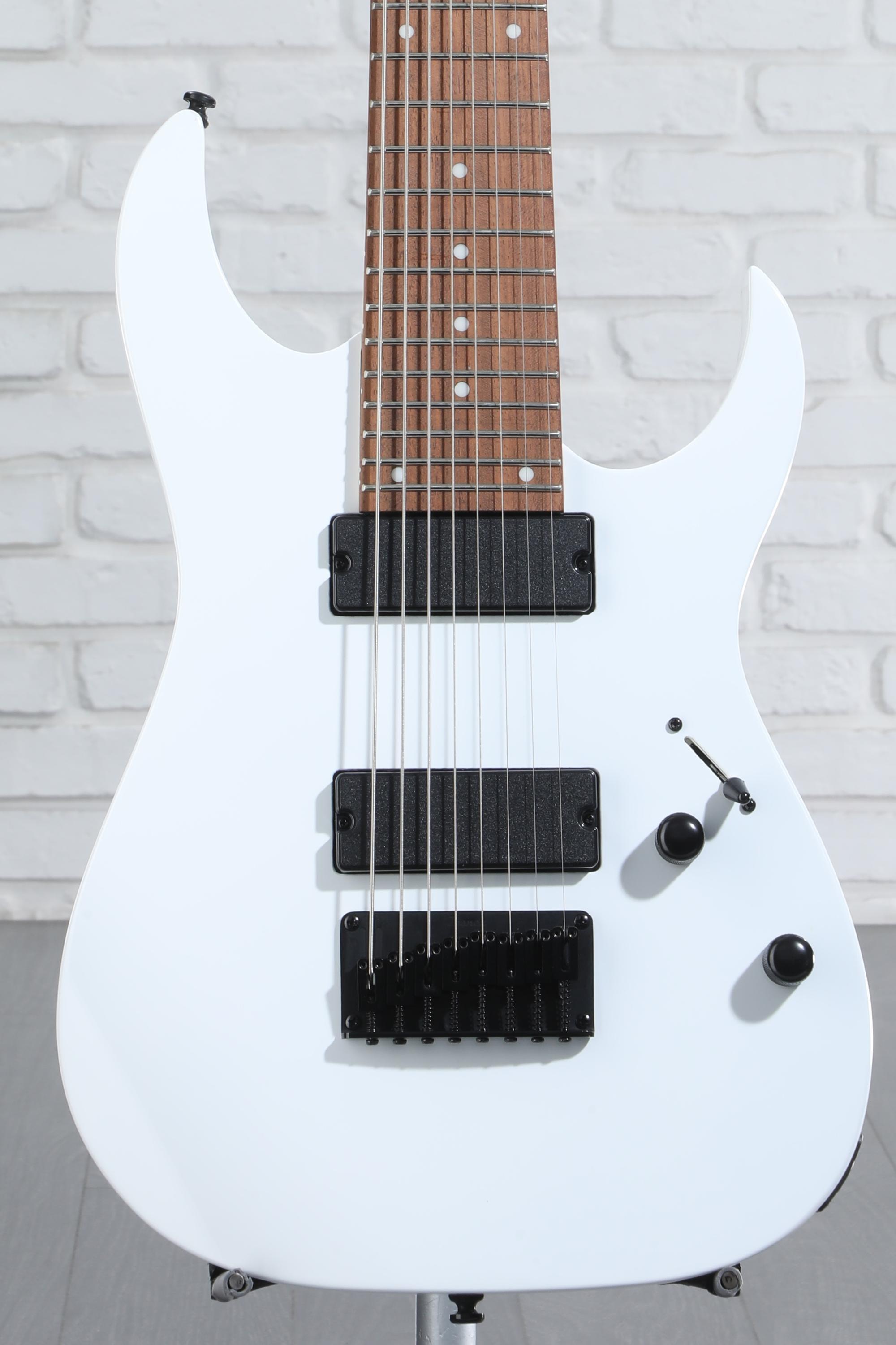 Ibanez RG Standard RG8 8-string Electric Guitar - White | Sweetwater