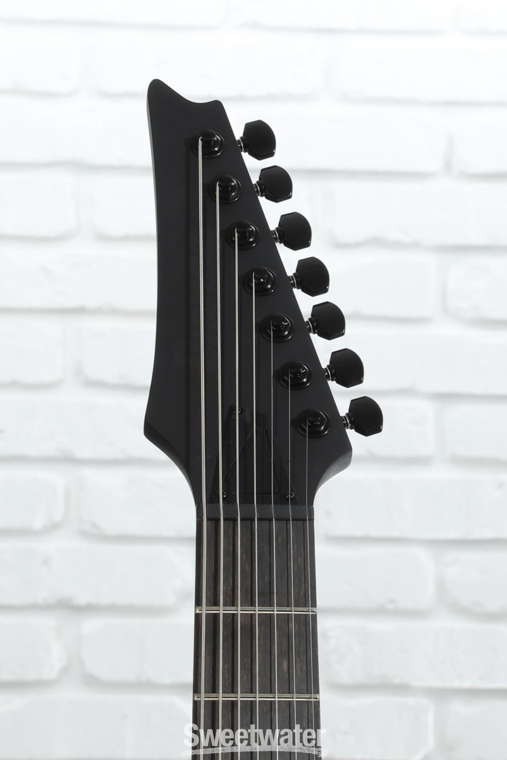 Ibanez Iron Label RGDRB71 Electric Guitar - Black | Sweetwater