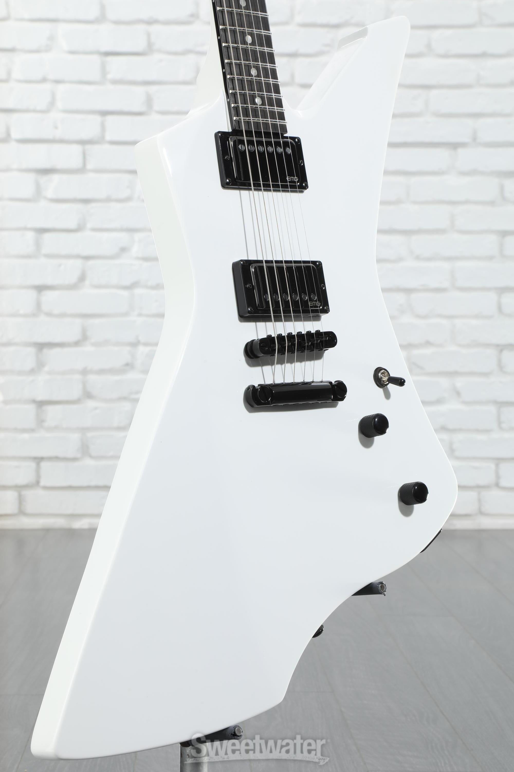 ESP LTD James Hetfield Signature Snakebyte - Snow White | Sweetwater