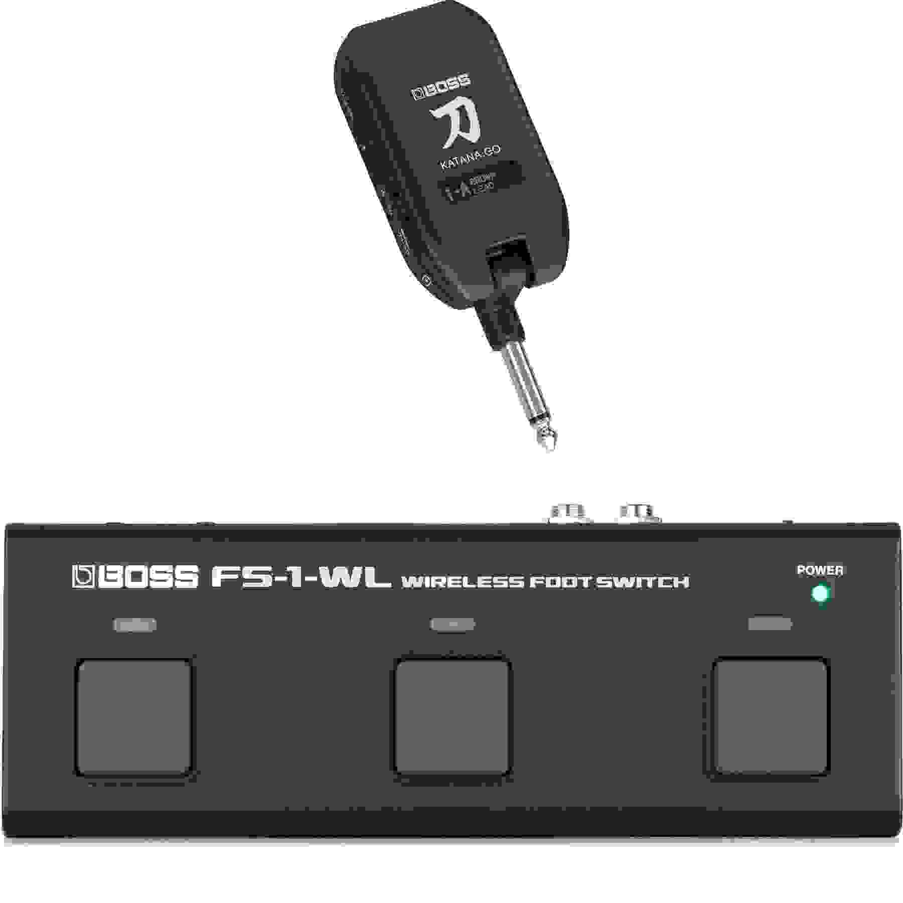 Boss Katana:Go Mini Guitar Headphone Amp with Wireless Footswitch ...