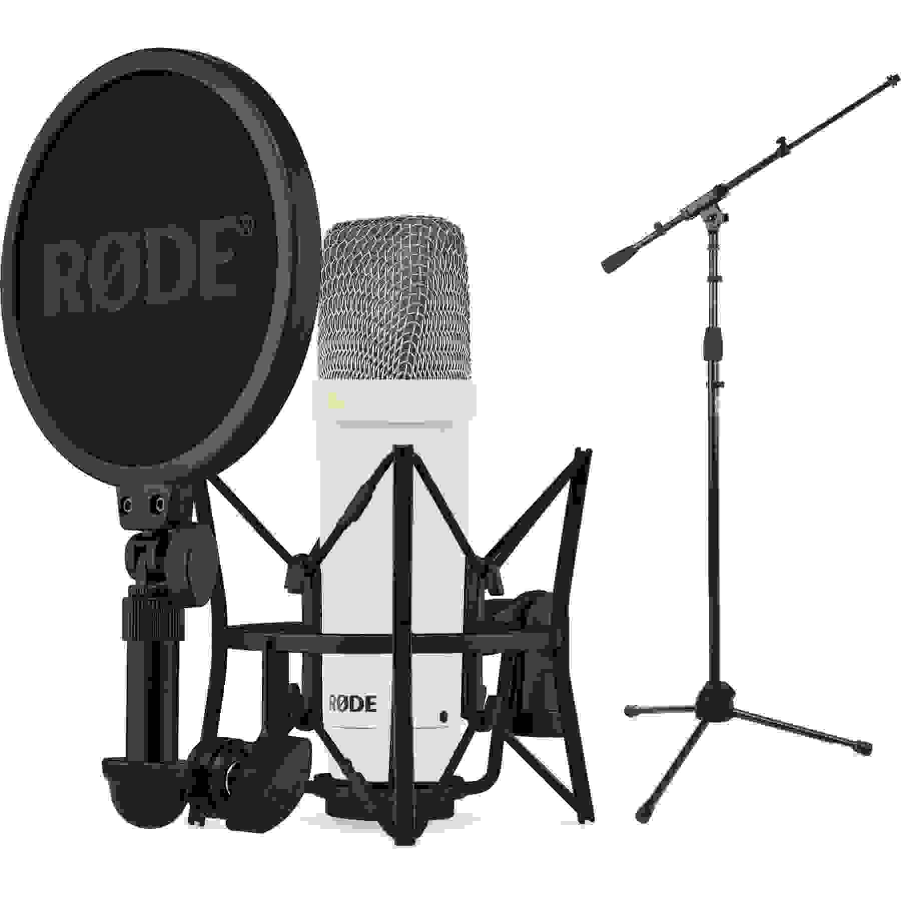 Rode NT1 Signature Series Condenser Microphone with SM6 Shockmount and ...