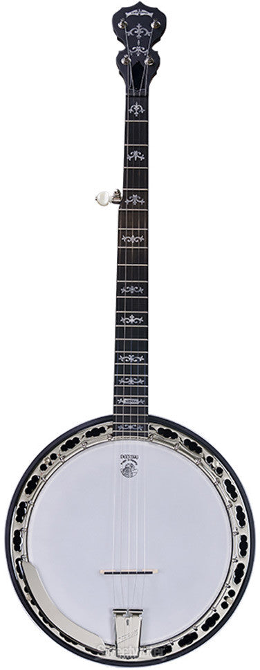 Deering Sierra Maple 5-string Resonator Banjo - Brown Mahogany | Sweetwater