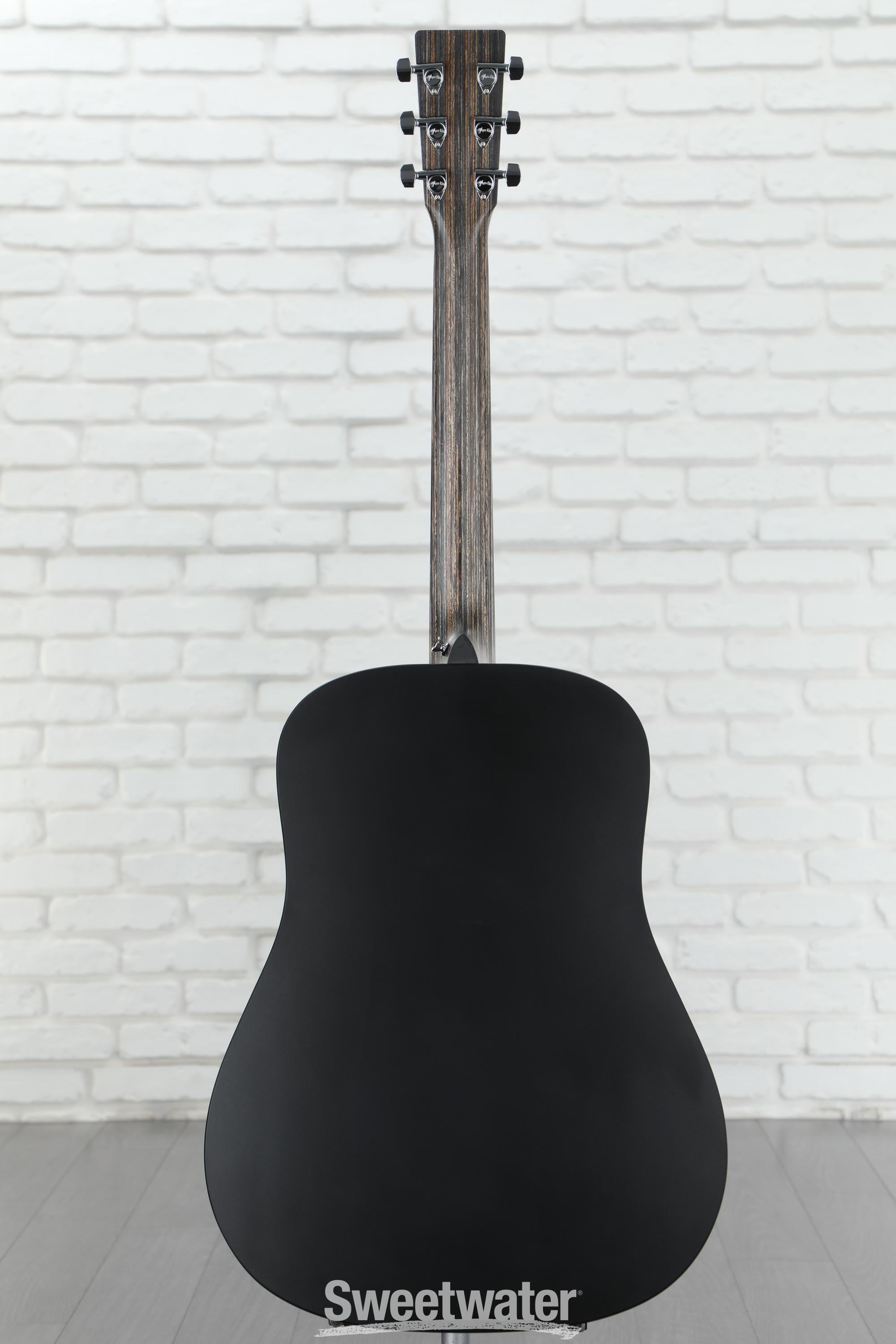 Martin D-X1 Dreadnought Acoustic Guitar - Black | Sweetwater