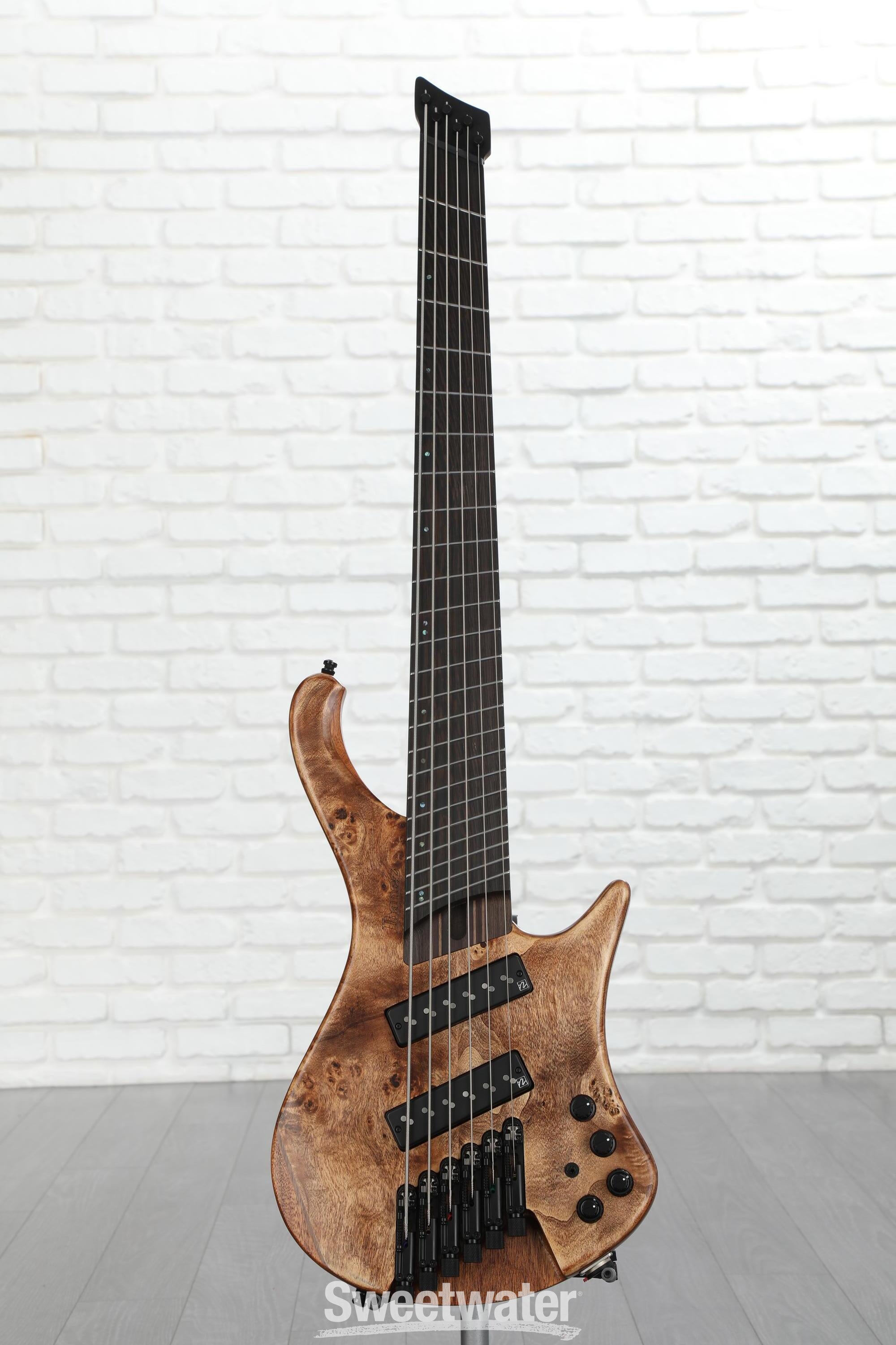 Ibanez EHB Ergonomic Headless 6-string Multi-scale Bass Guitar ...