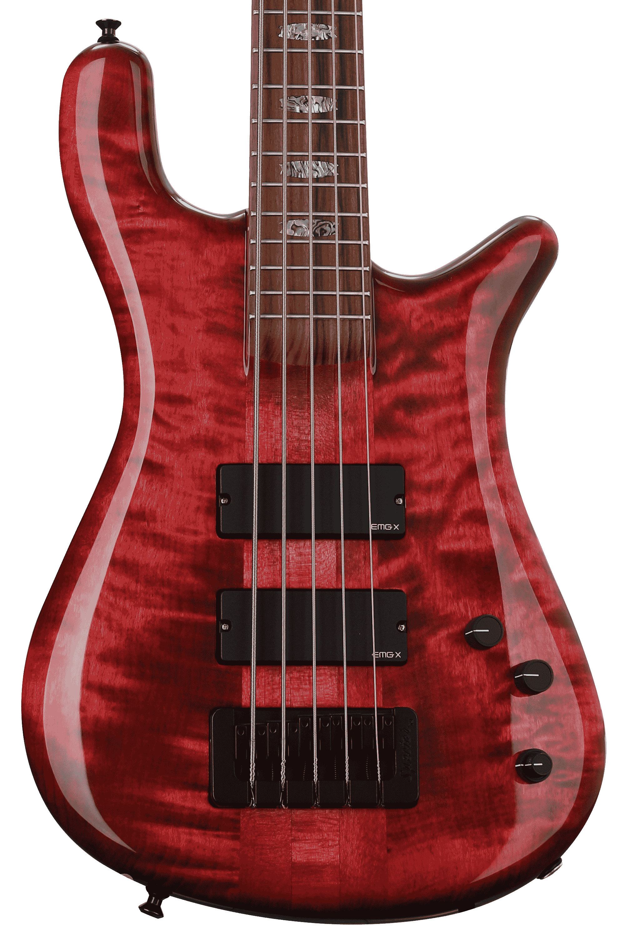 Spector USA NS-5XL Bass Guitar - Black Cherry Gloss | Sweetwater