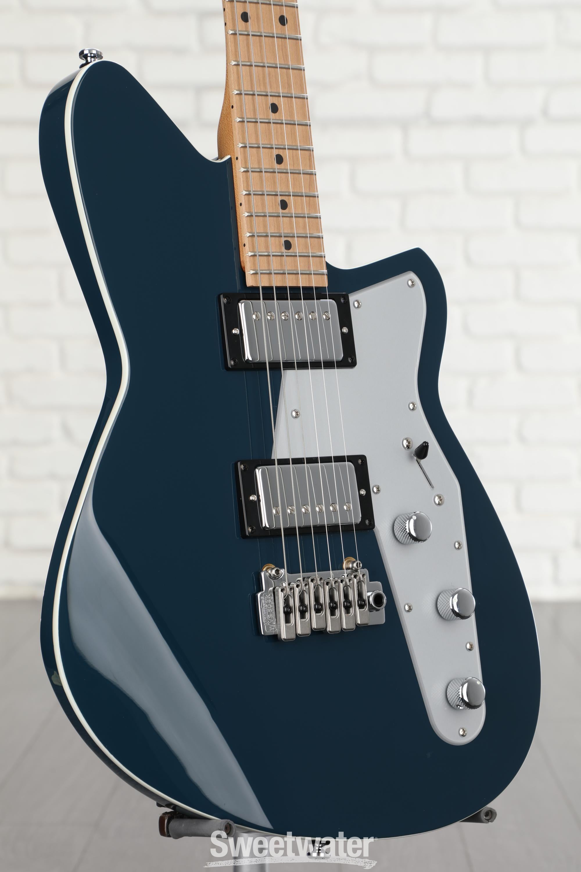 Reverend Jetstream HB Solidbody Electric Guitar - High Tide Blue, Maple ...