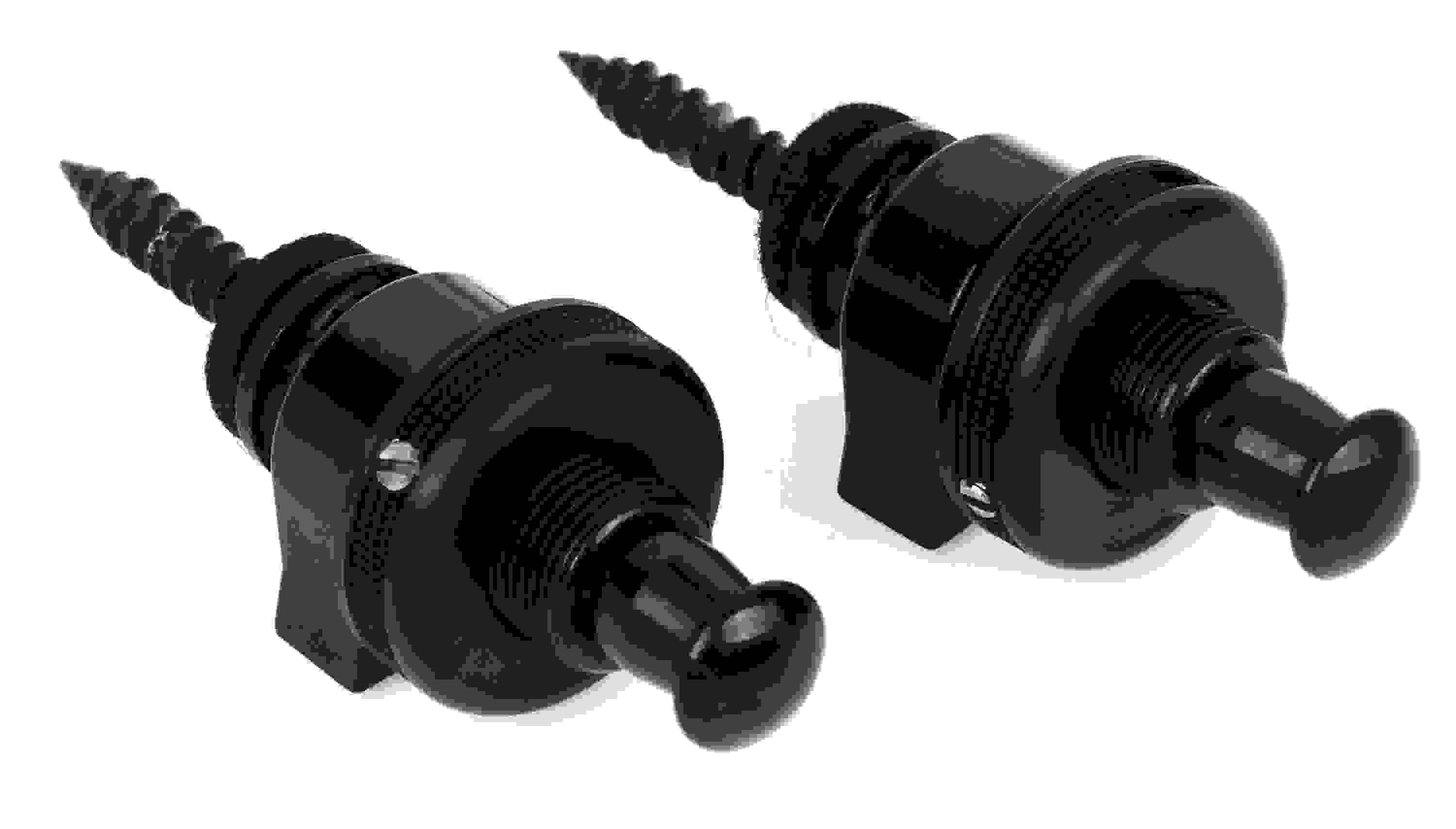 Schaller S-Locks Security Strap Locks - Black | Sweetwater