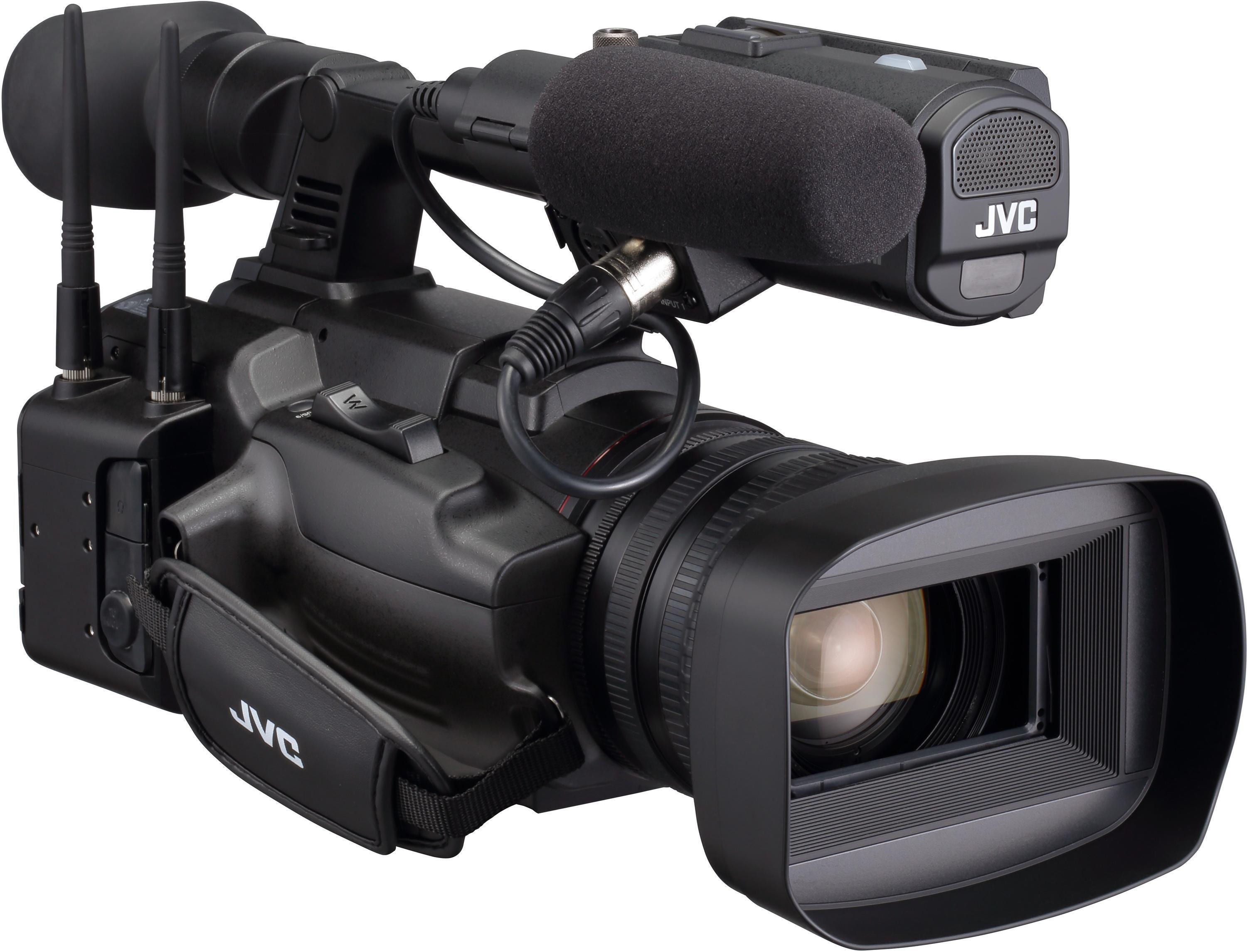 JVC GY-HC550U 4K UHD Handheld Connected Camcorder | Sweetwater