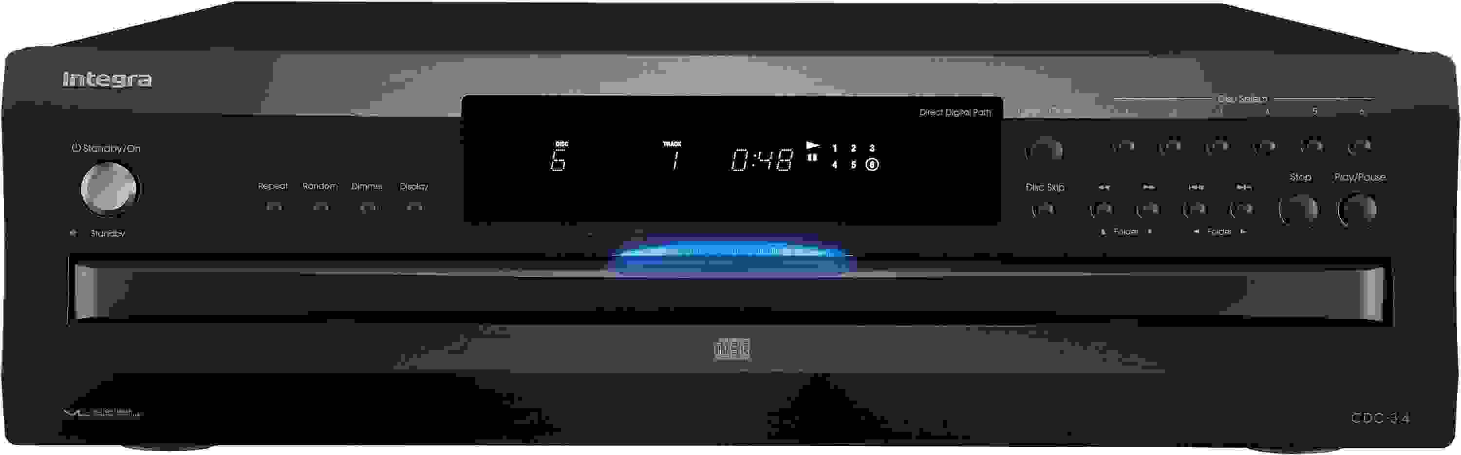 Integra CDC-3.4 2-channel 6-disc CD Player | Sweetwater