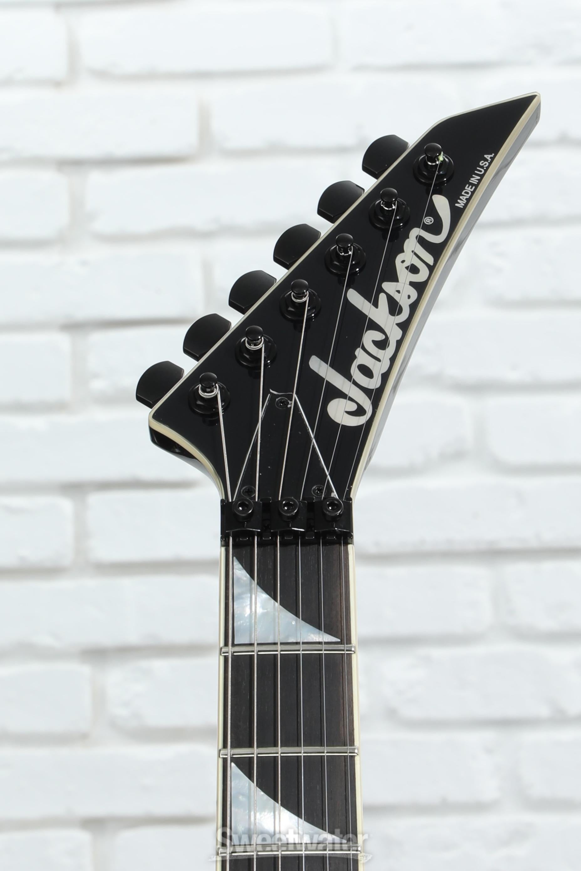 Jackson USA Select Kelly KE2 Electric Guitar - Gloss Black | Sweetwater