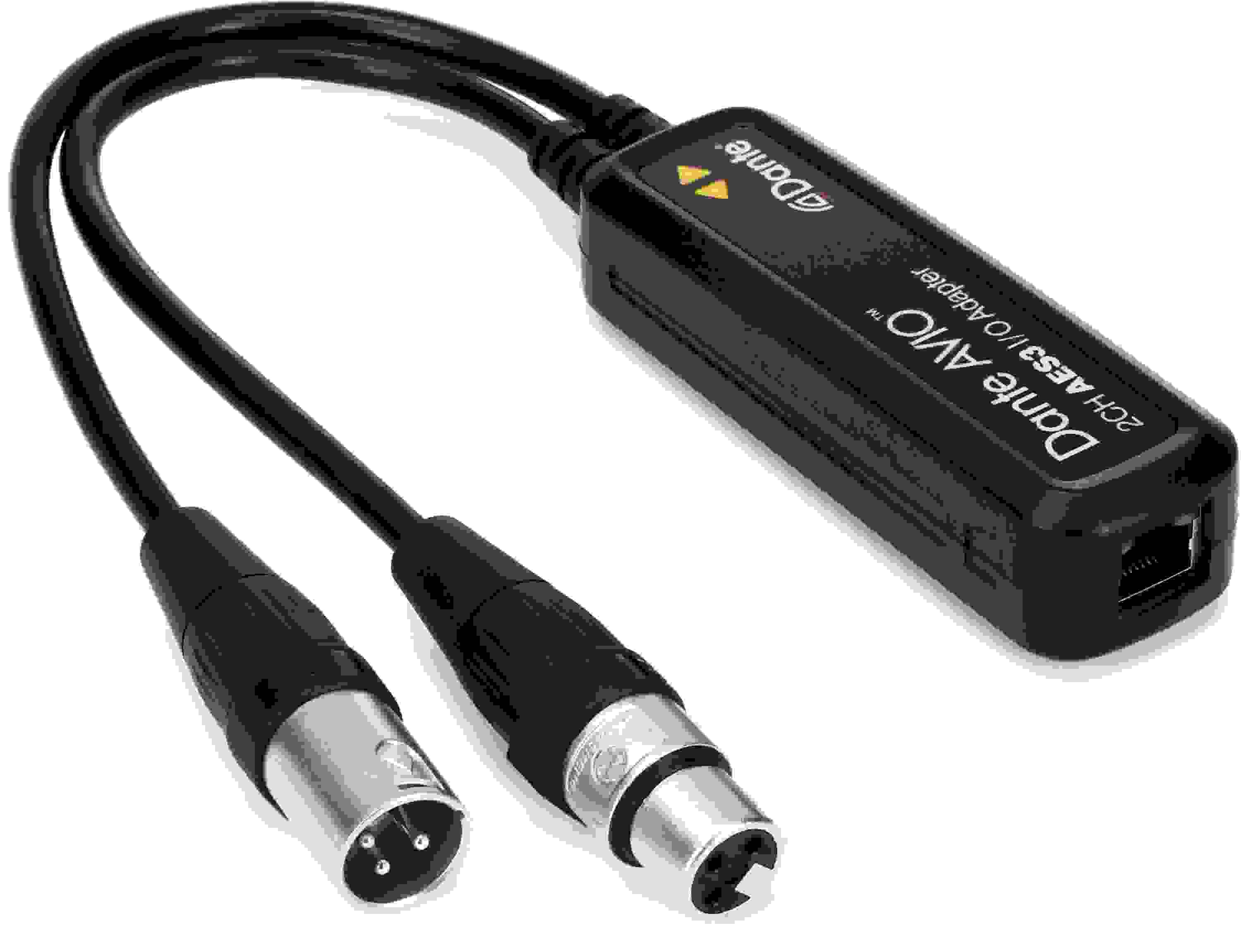 Audinate Dante AVIO 2x2 AES3/EBU Adapter | Sweetwater
