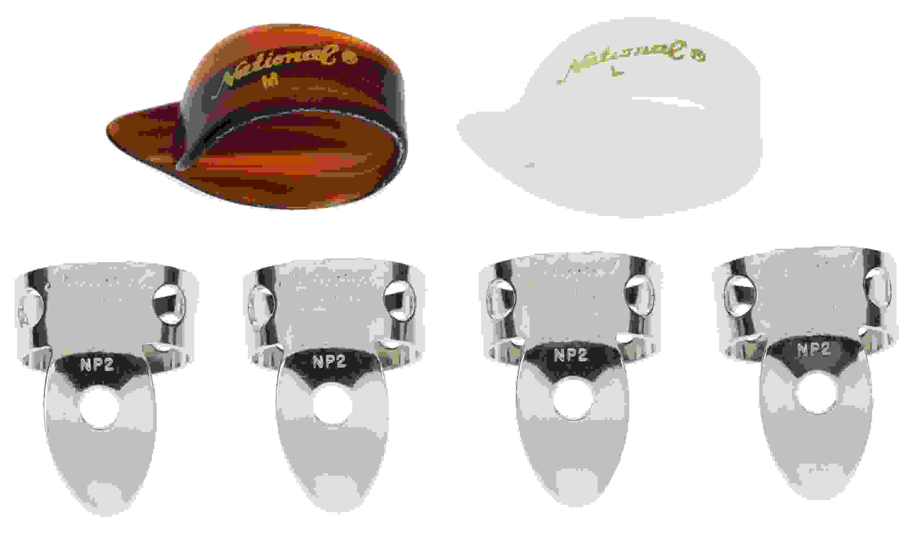 D'Addario National Nickel Finger Picks (6-pack) | Sweetwater