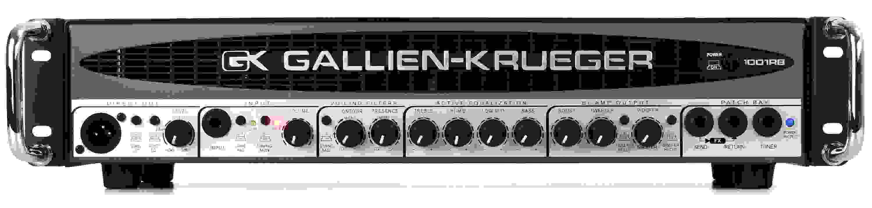 Gallien-Krueger 1001RB-II 700+50-Watt Compact Bass Head | Sweetwater