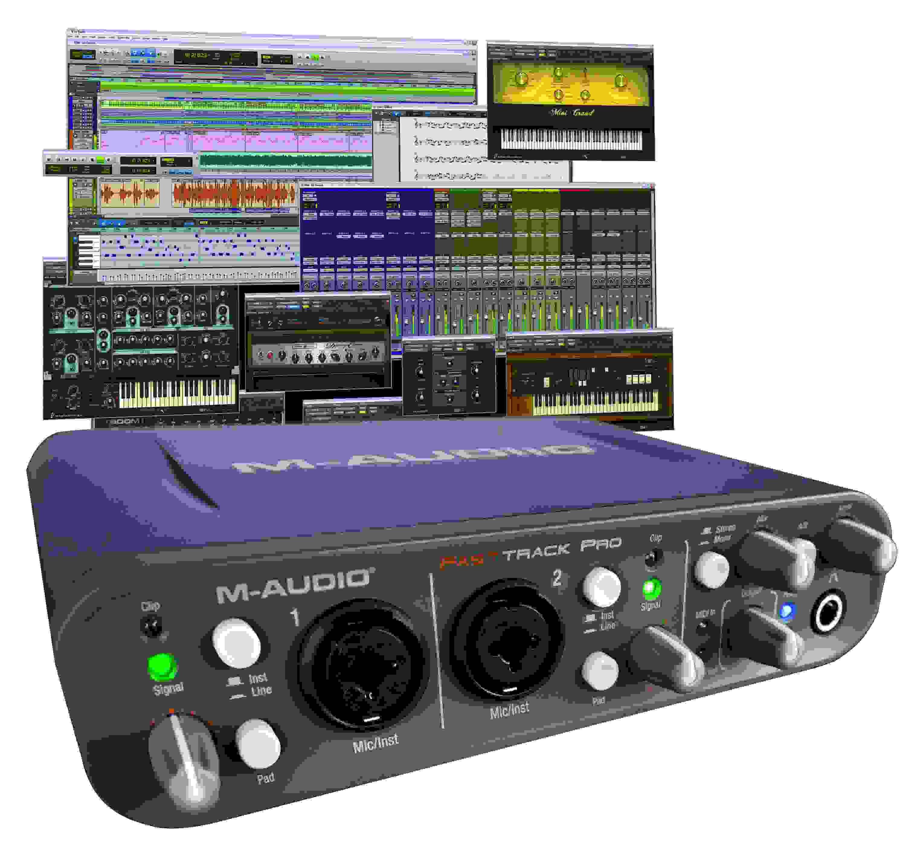 M-Audio Pro Tools MP + Fast Track Pro | Sweetwater