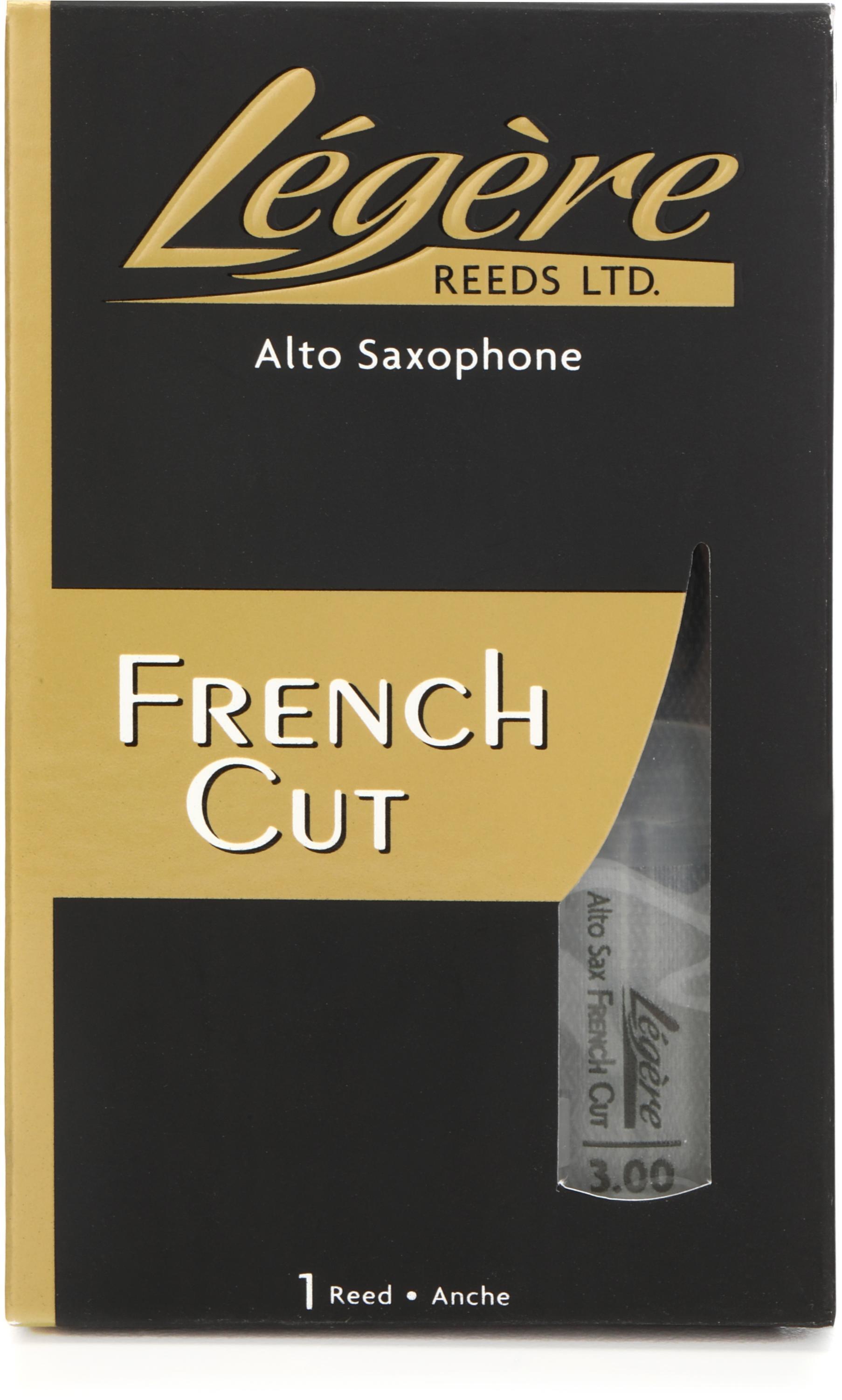 Legere French Cut Alto Saxophone Reed - 3.0 | Sweetwater