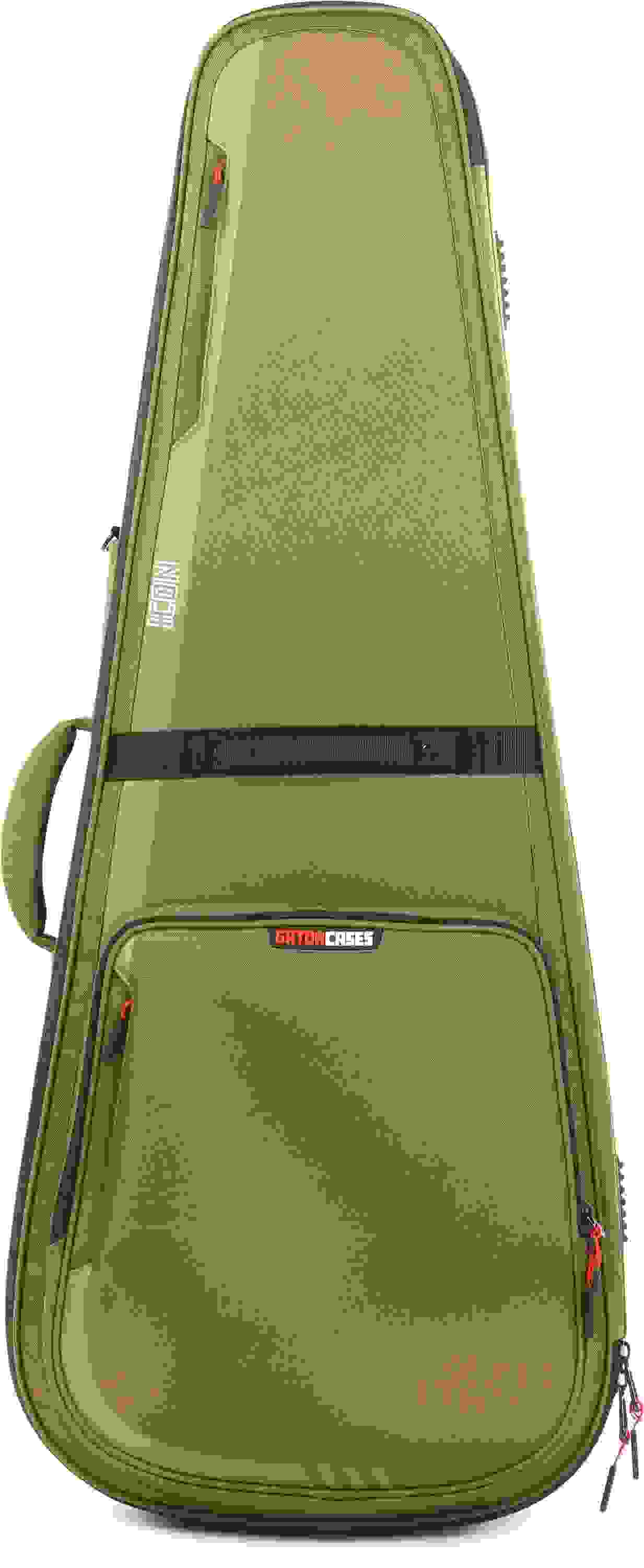 Gator Icon Series 335 Guitar Gig Bag - Green | Sweetwater