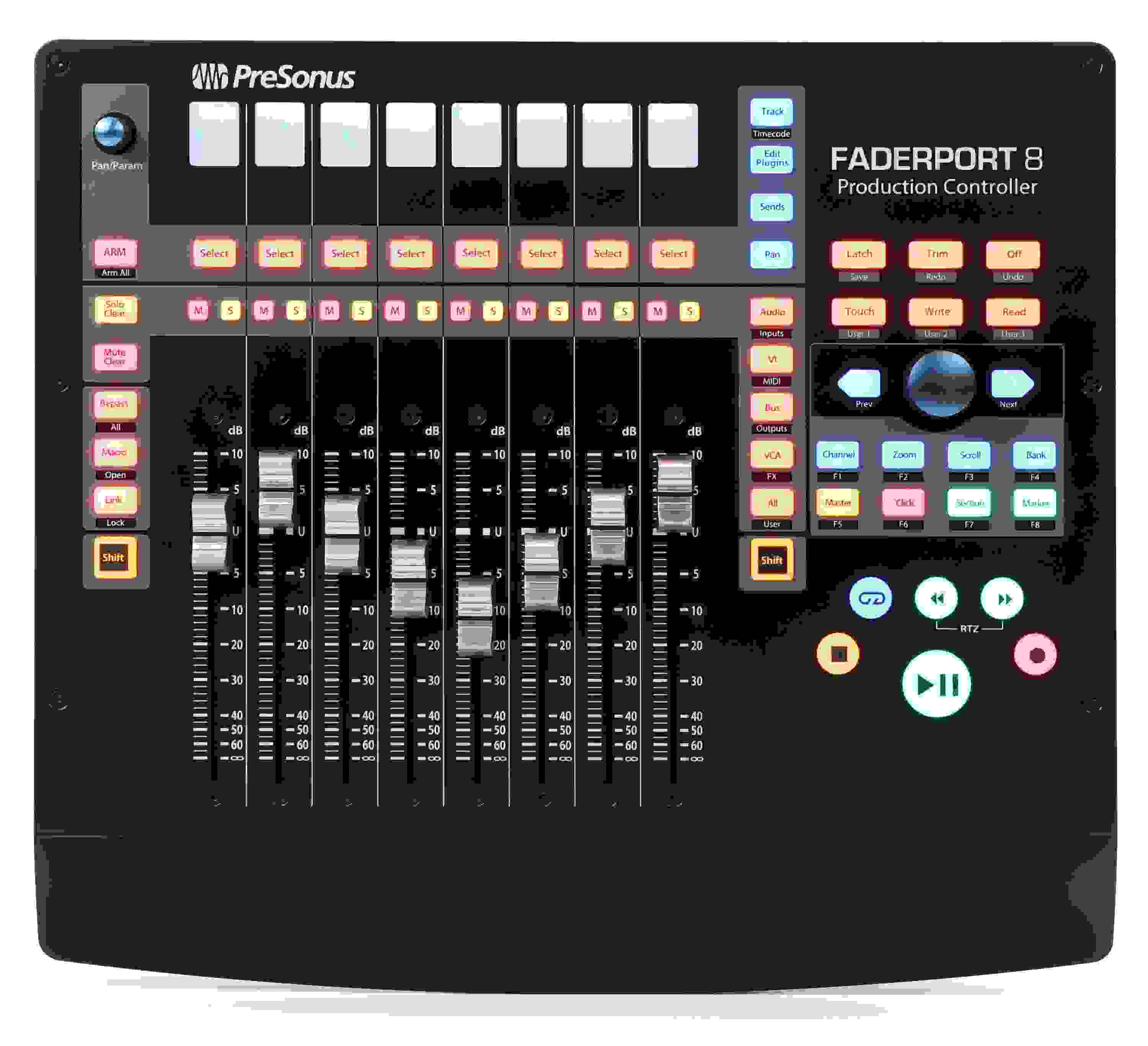 PreSonus FaderPort 8 8-channel Production Controller | Sweetwater